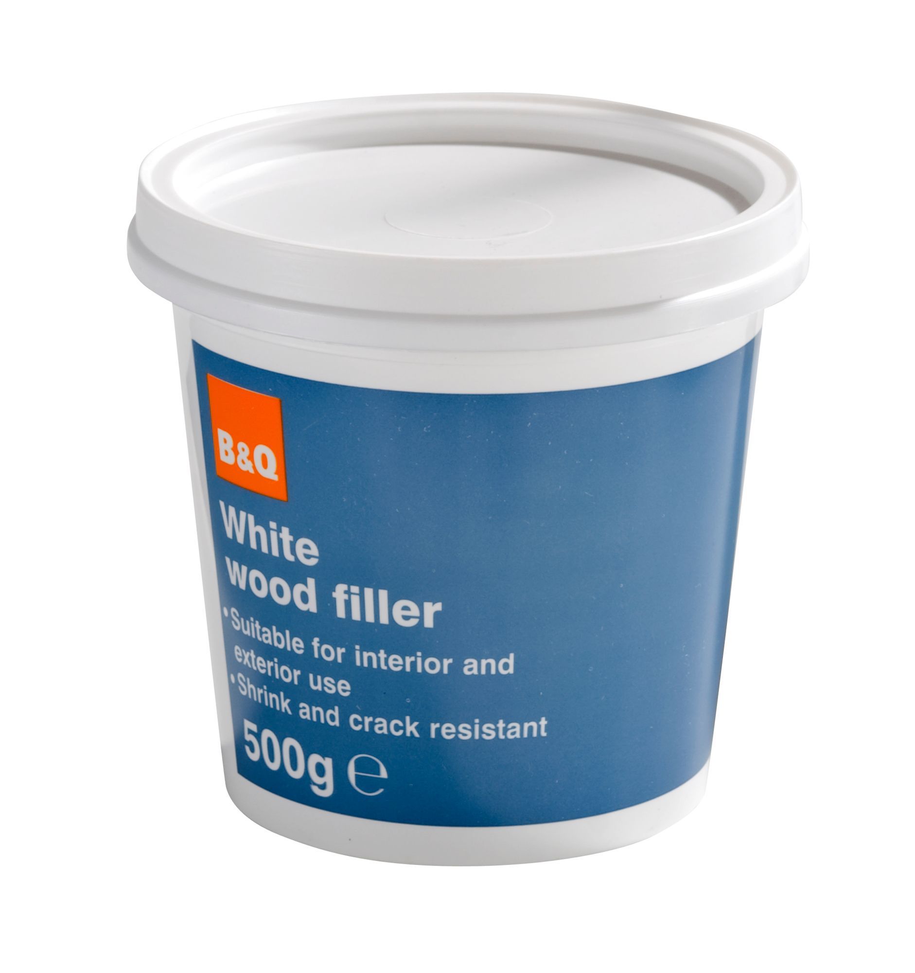 Diall White Ready mixed Wood Filler 500g | DIY at B&Q