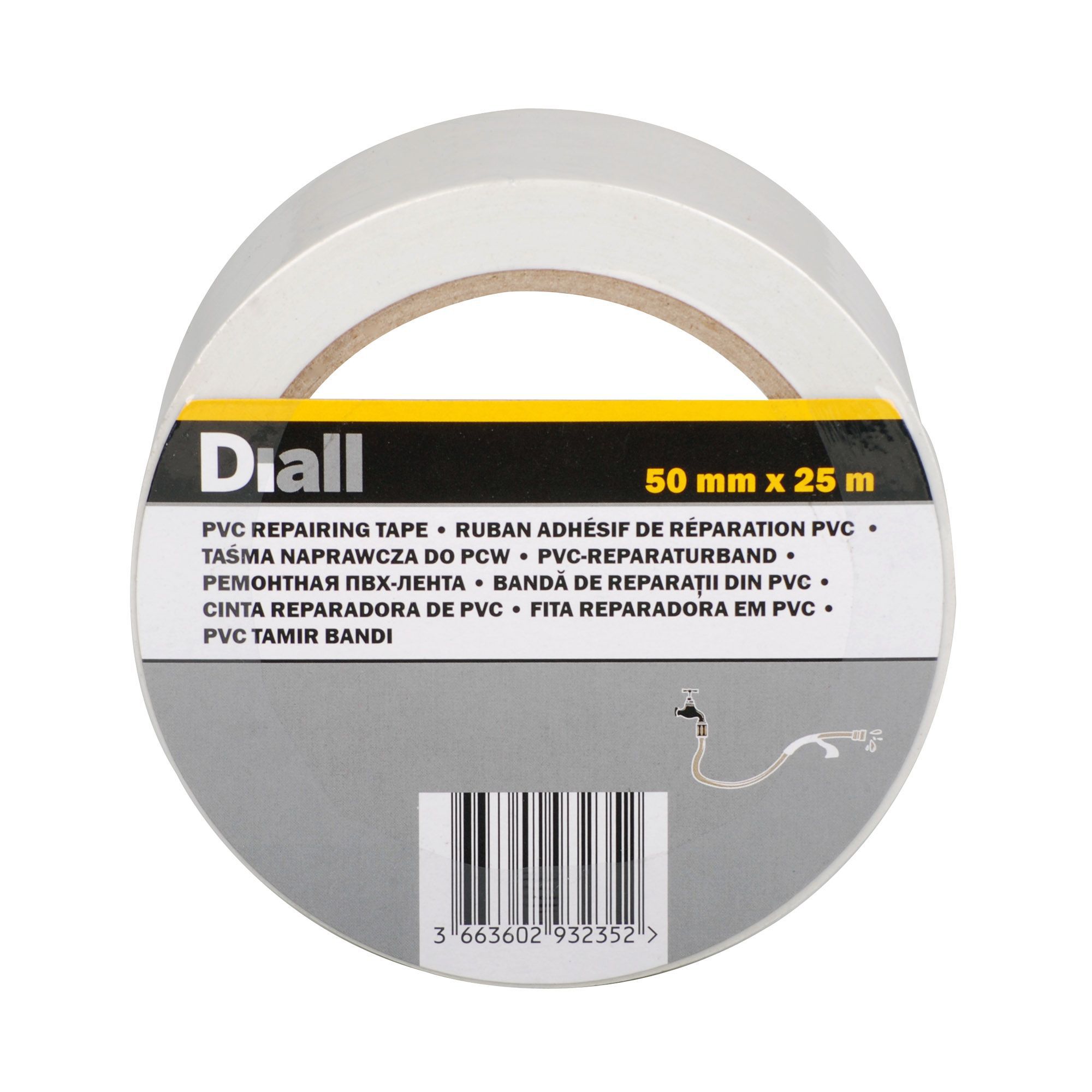 Diall White Repair Tape (L)25m (W)50mm | DIY at B&Q