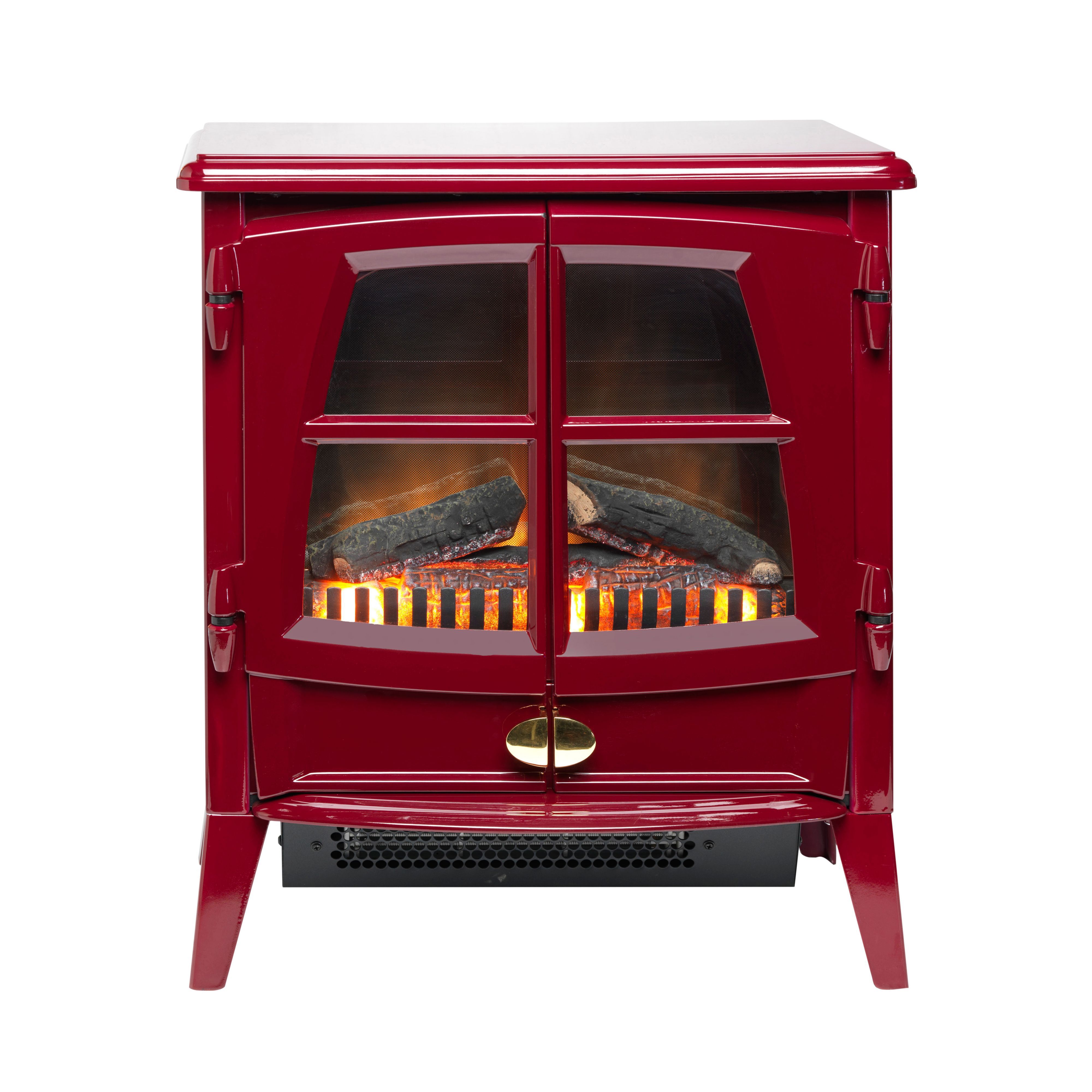 Dimplex Jazz Red Electric Stove (H)597mm