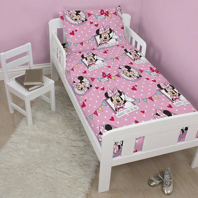 Disney Minnie Mouse Minnie Mouse Pink Junior Bundle bed set