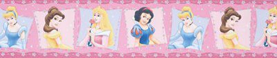 Disney Princess Multicolour Border | DIY at B&Q