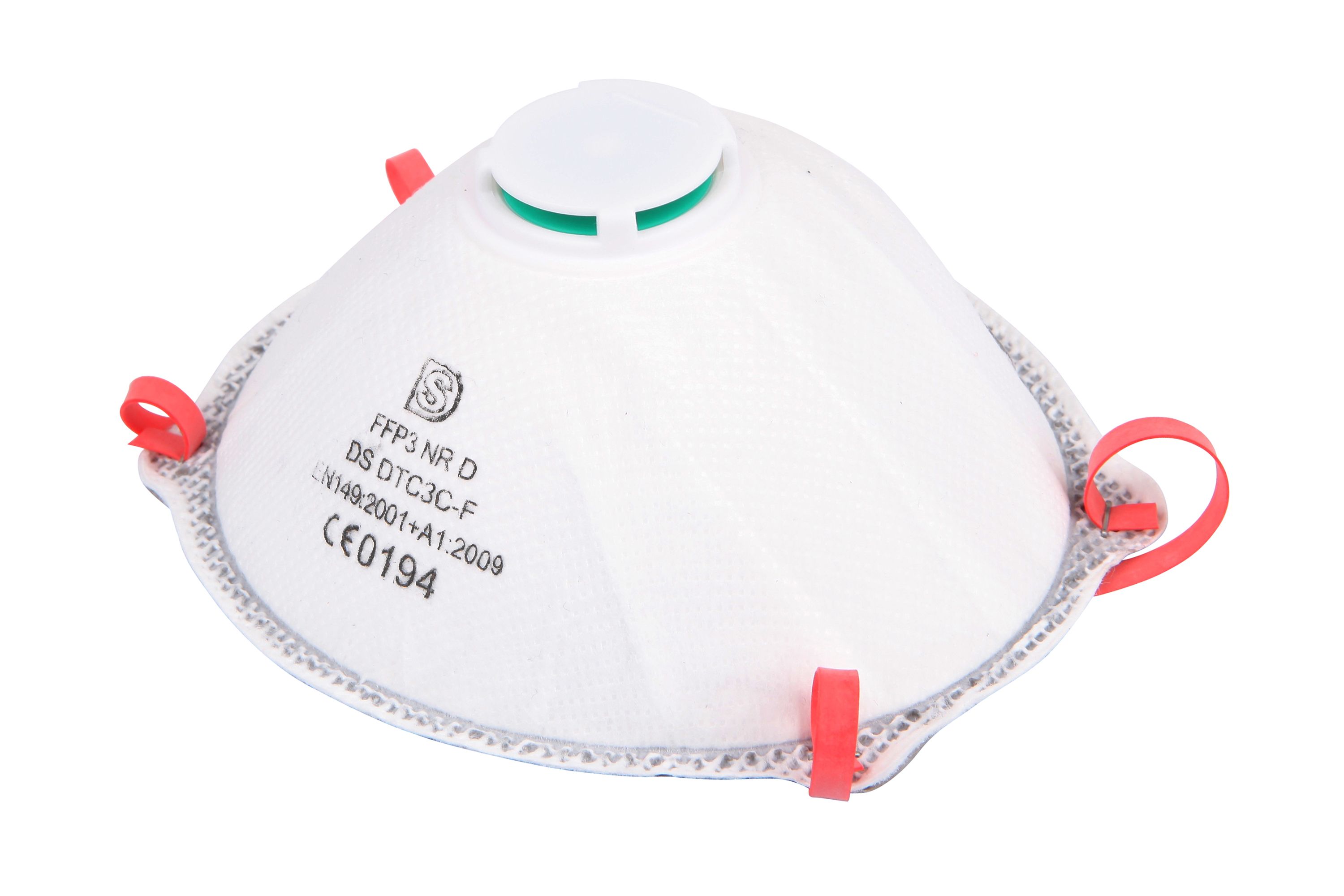 Disposable dust mask DS DTC 3C-F FFP3 NR D, Pack of 2 | DIY at B&Q