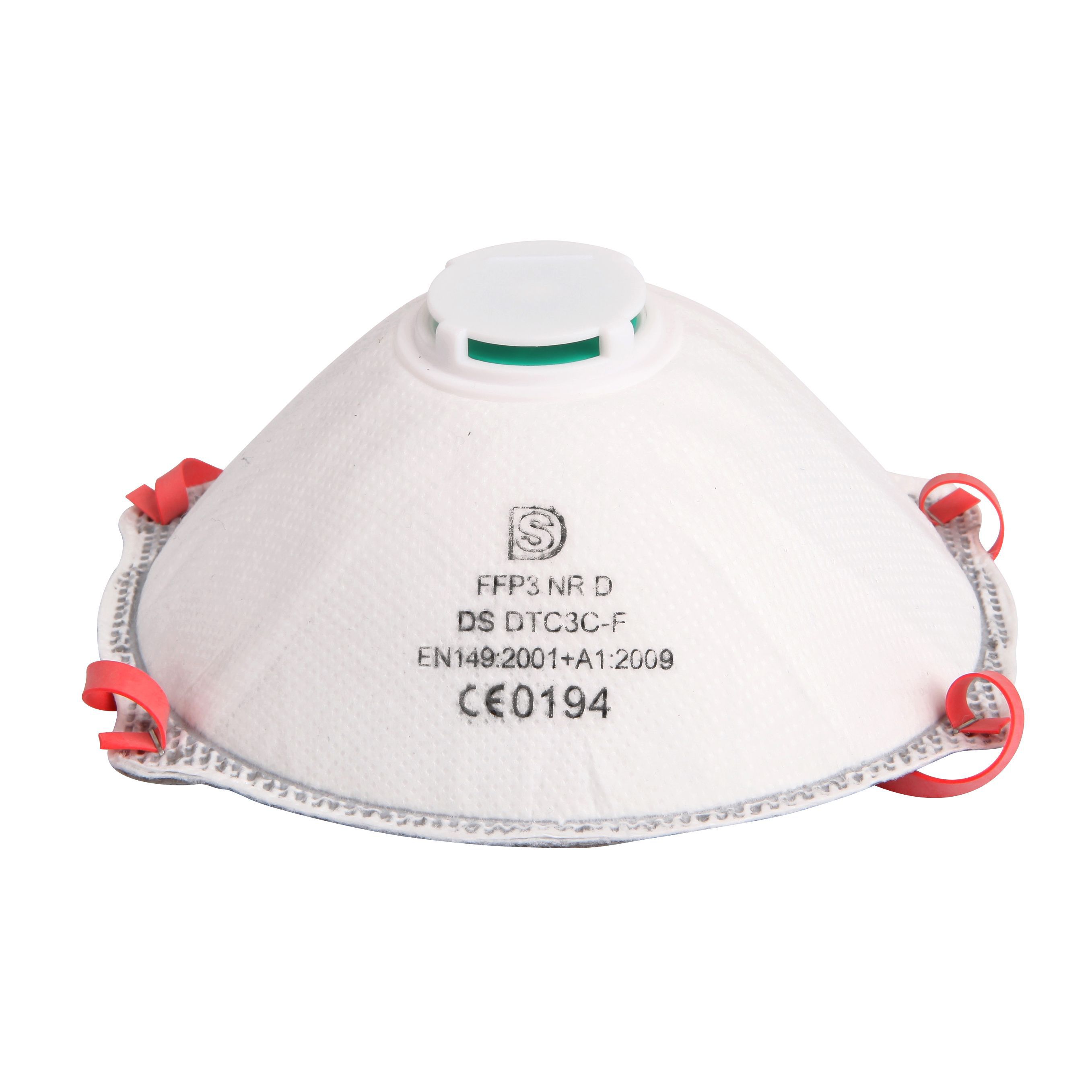 Disposable dust mask DS DTC 3C-F FFP3 NR D, Pack of 2 | DIY at B&Q