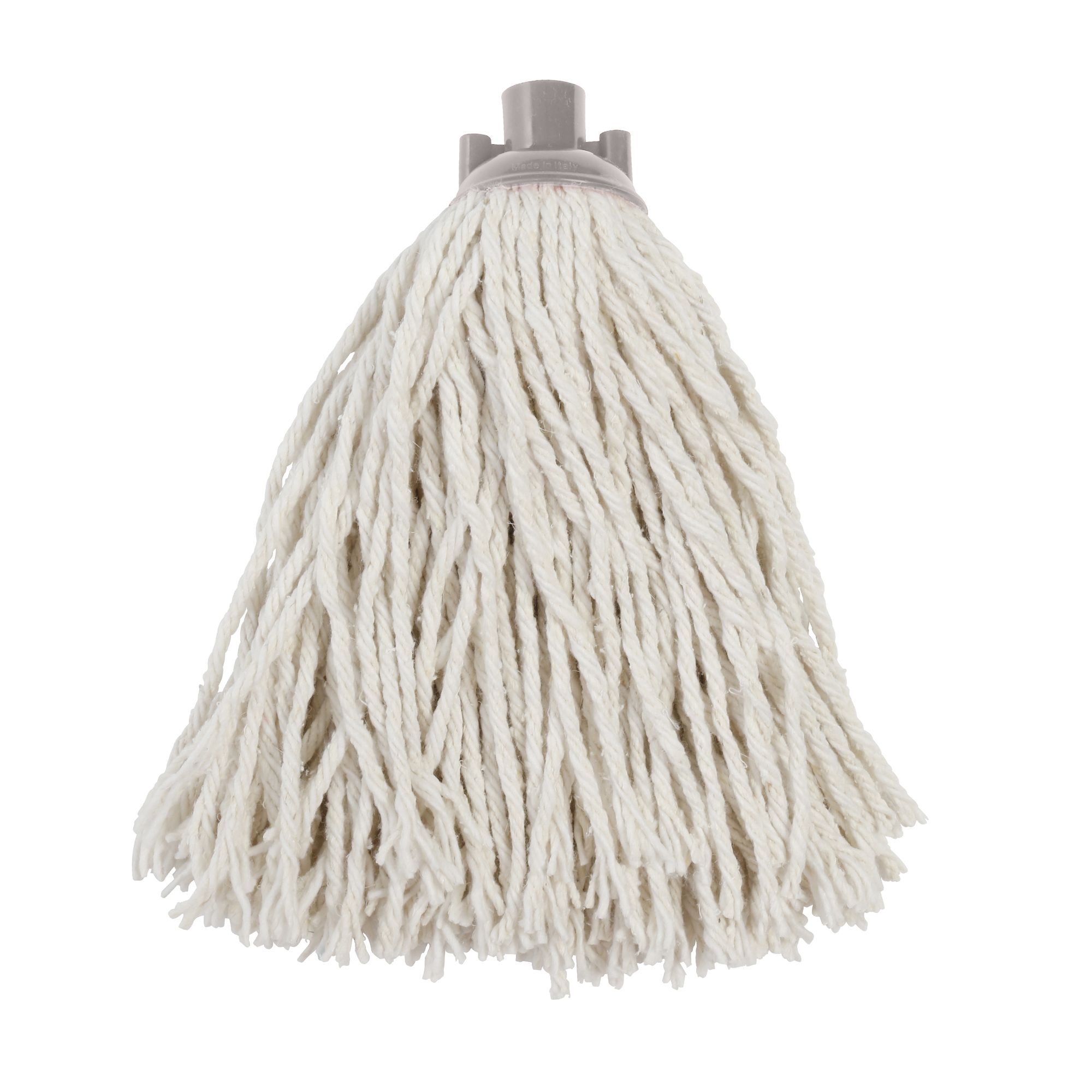 Dosco Silver Cotton yarn Mop head, (W)80mm | DIY at B&Q