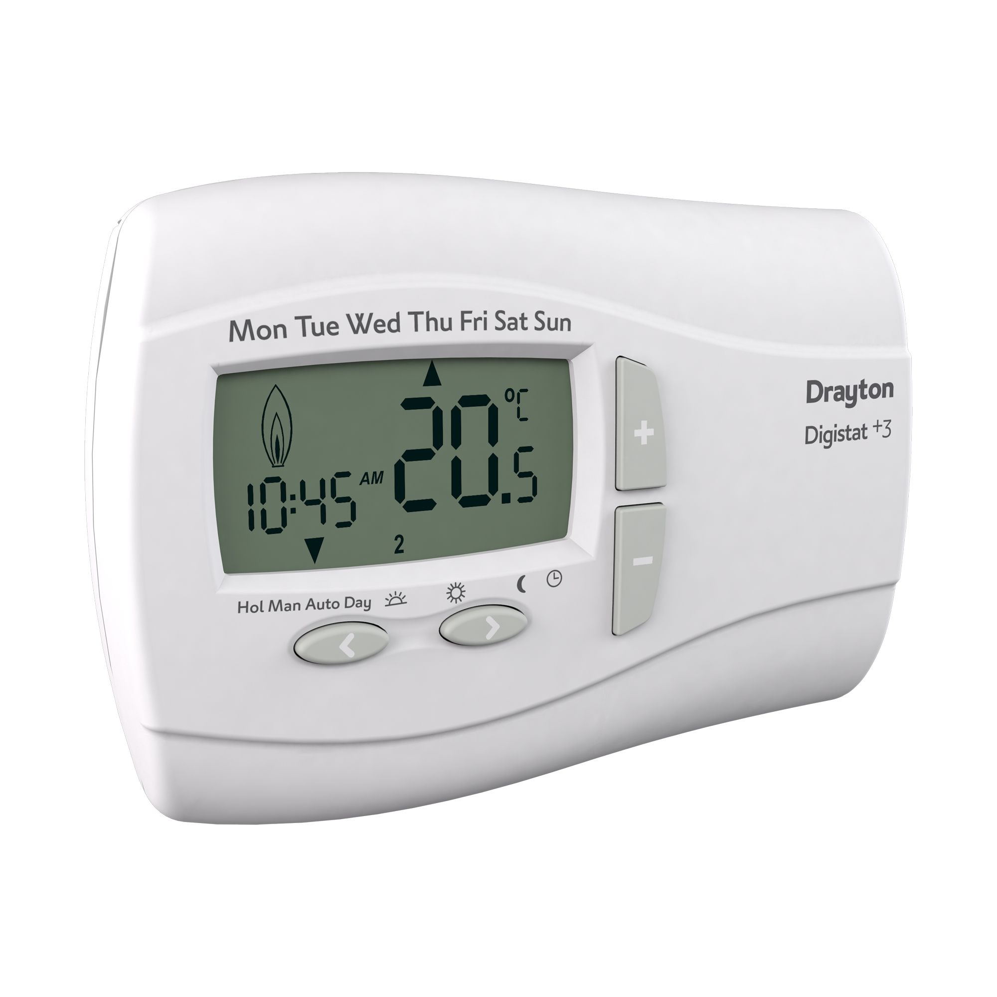 Drayton Digital Battery-powered Programmer & room thermostat