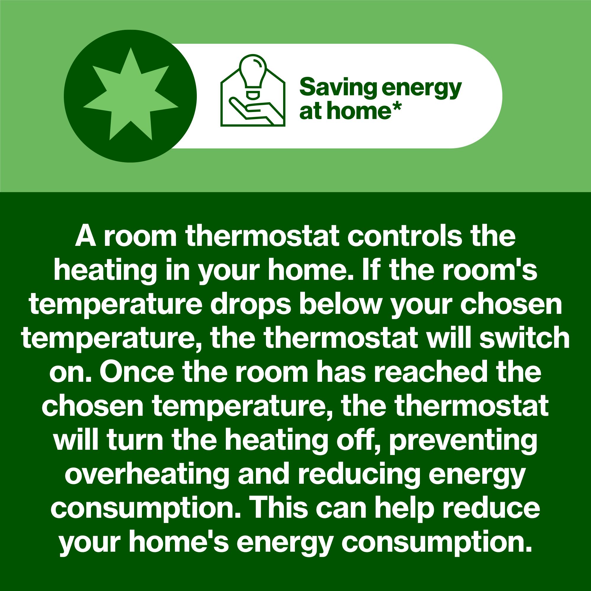 Drayton Room 30002BQ Smart Thermostat, White