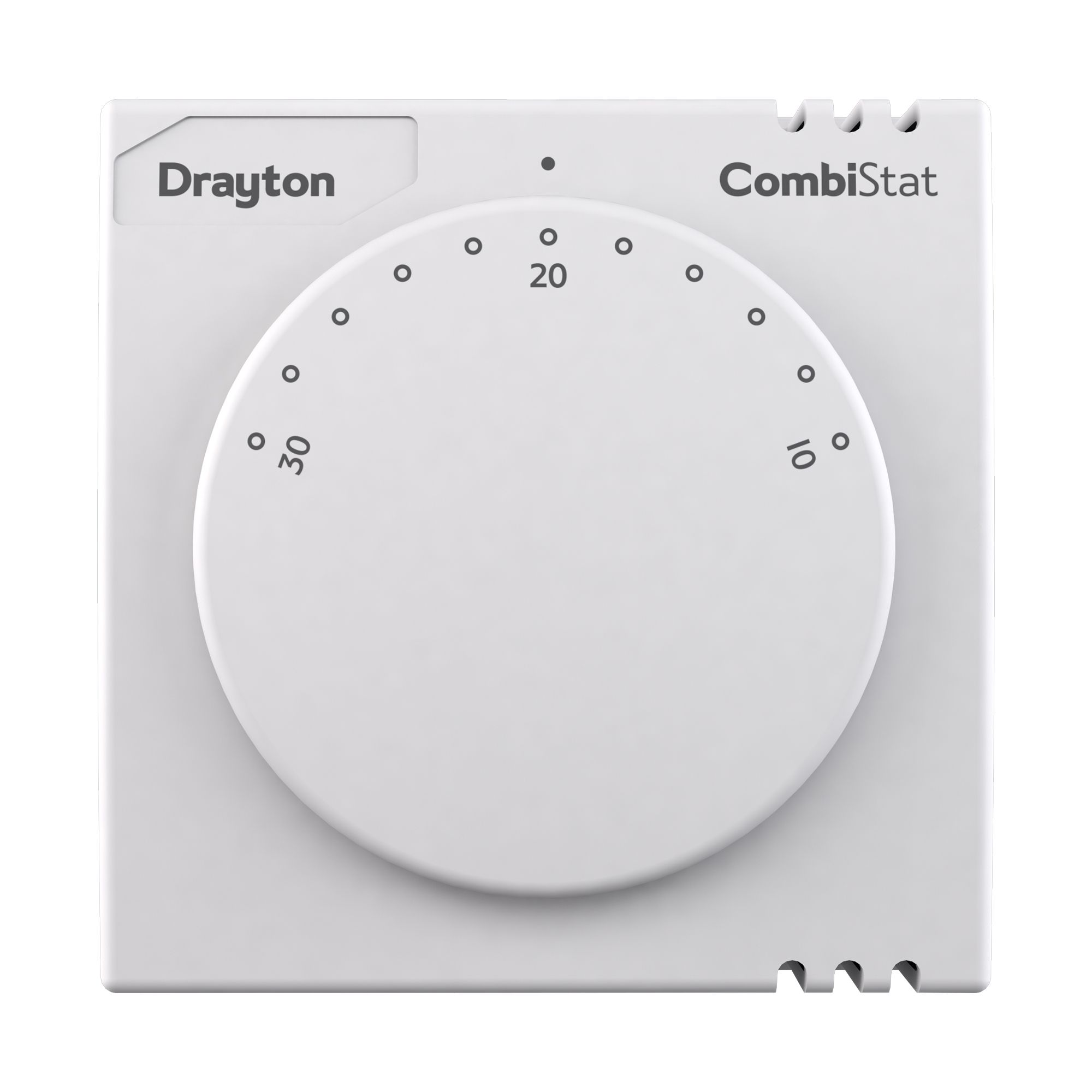 Drayton Room thermostat (H)86mm (W)86mm (D)37mm | DIY at B&Q