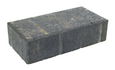 Driveway Charcoal Block paving (L)200mm (W)100mm (T)50mm | DIY at B&Q