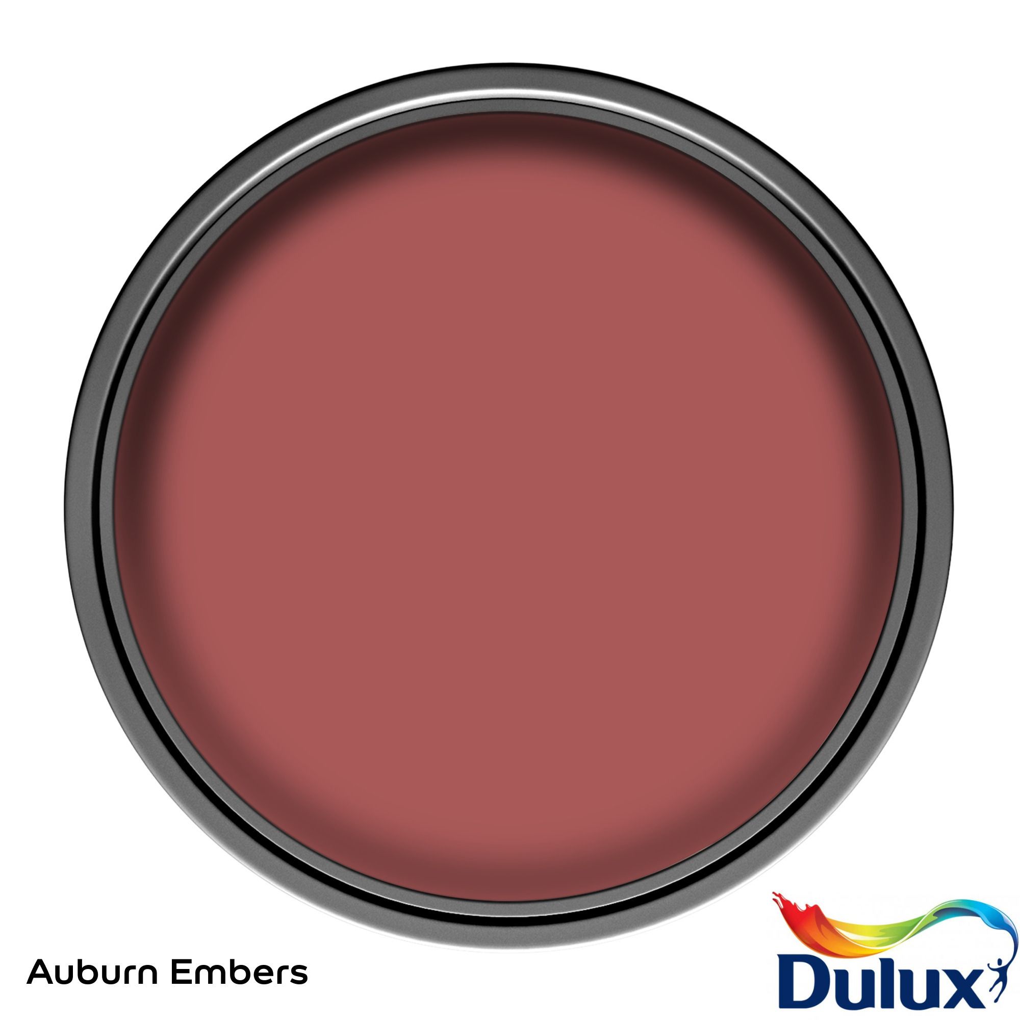 Dulux Auburn Embers Matt Wall & ceiling Emulsion paint, 2.5L
