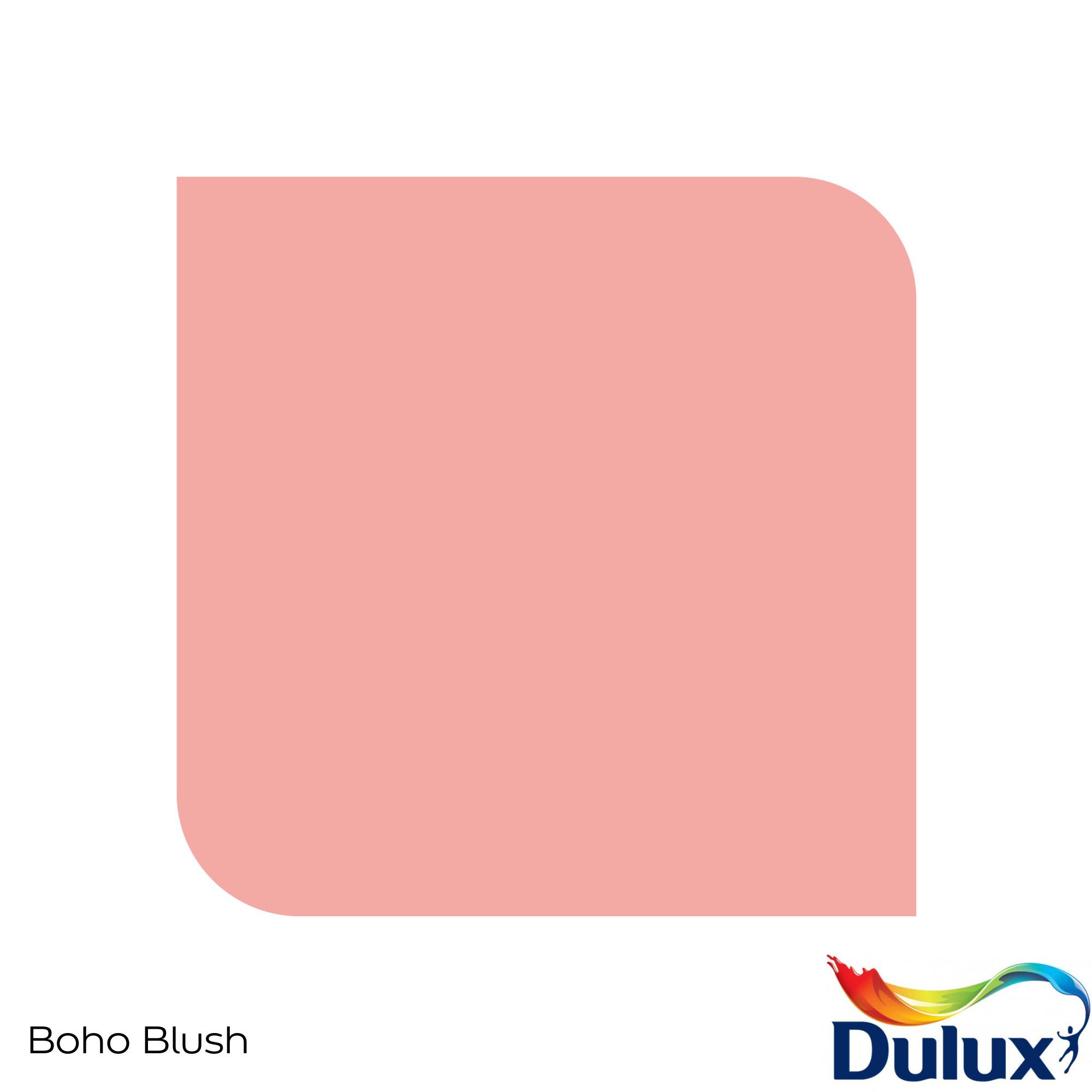 Dulux Boho Blush Matt Wall & ceiling Emulsion paint, 30ml Tester pot