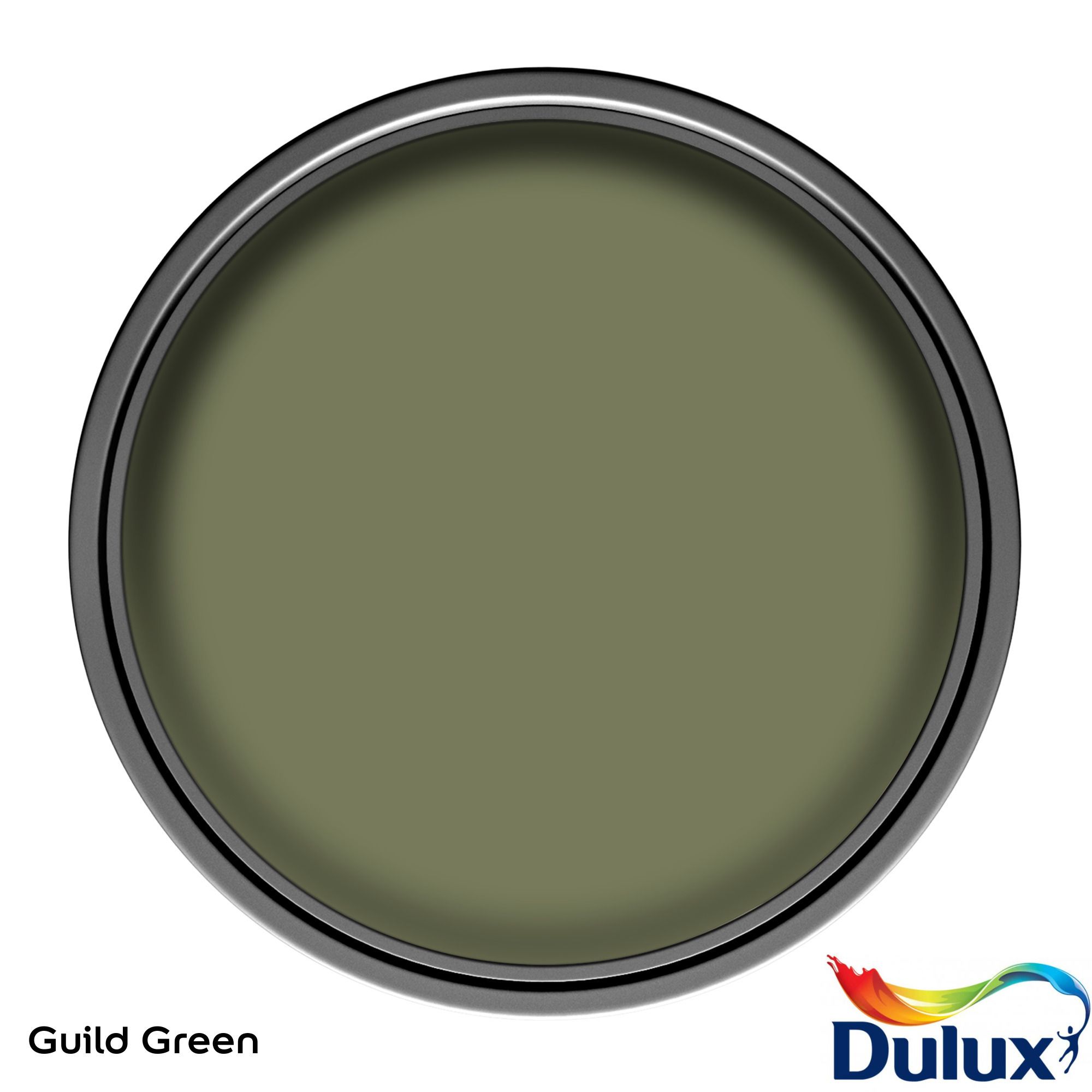 Dulux Easycare Bathroom Guild Green Soft sheen Wall paint, 2.5L
