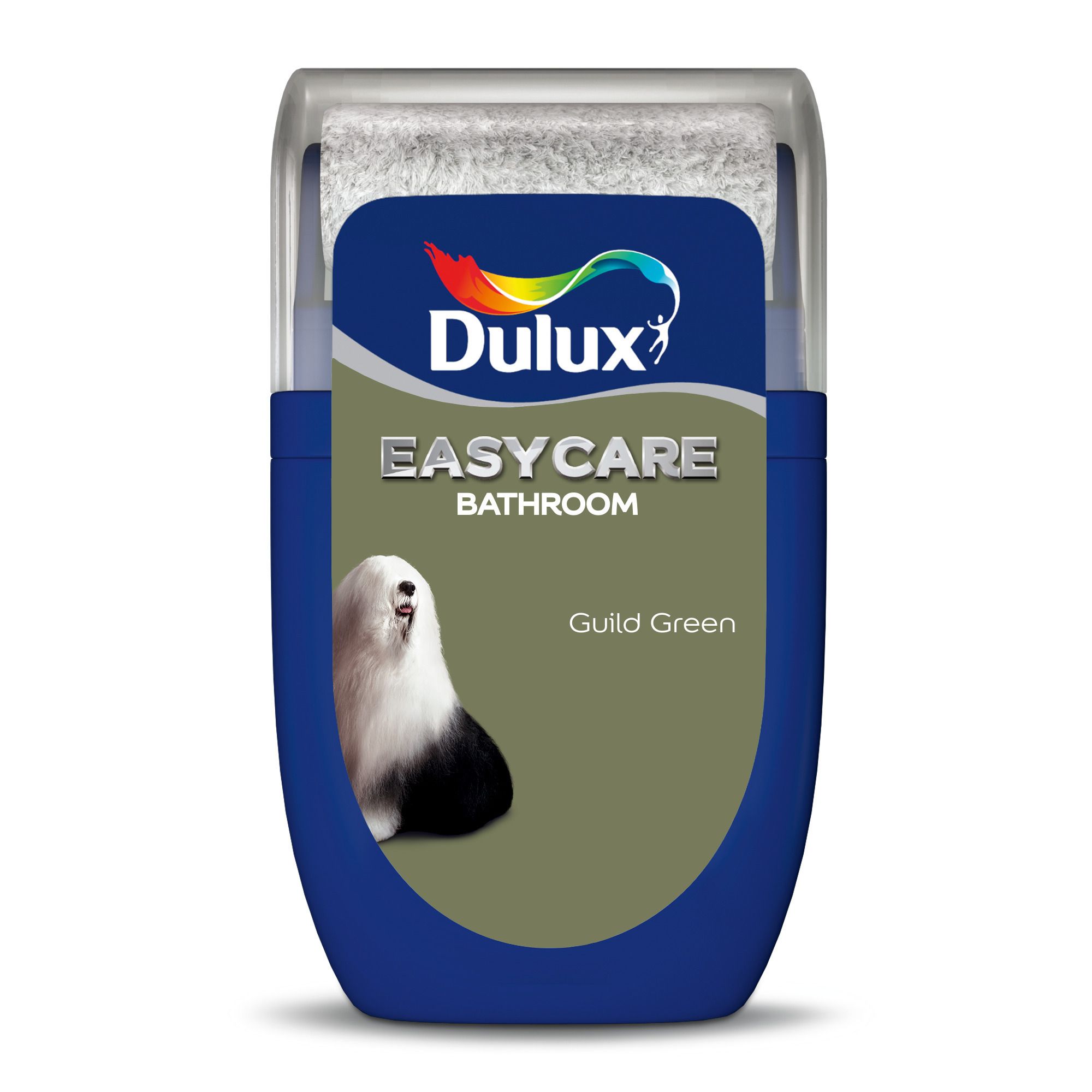 Dulux Easycare Bathroom Guild Green Soft sheen Wall paint, 30ml | DIY ...