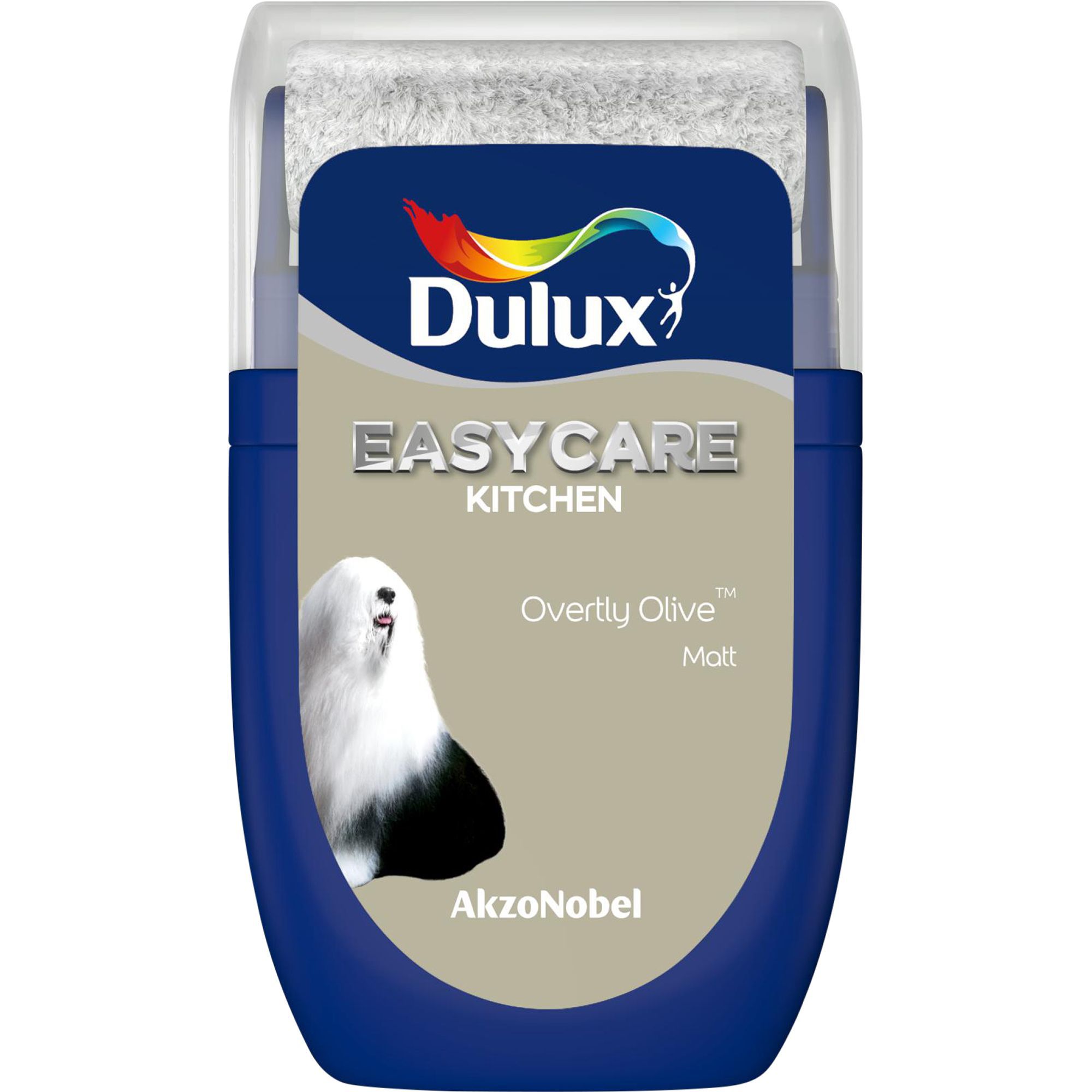 Dulux Easycare Kitchen Overtly olive Matt Wall & ceiling Emulsion paint ...