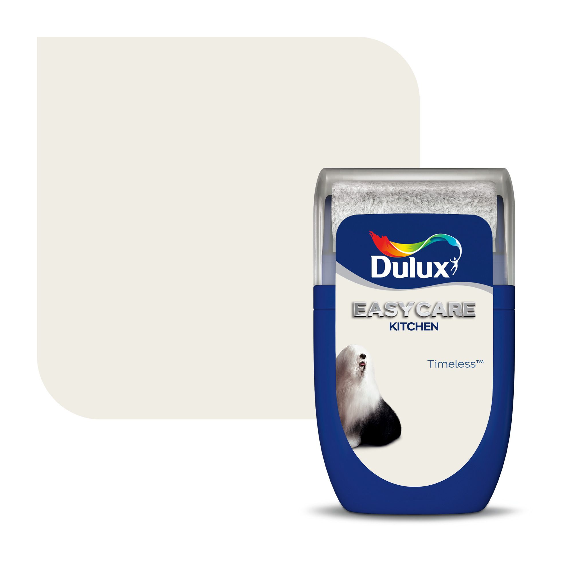 Dulux Easycare Kitchen Timeless Matt Emulsion paint, 30ml | DIY at B&Q