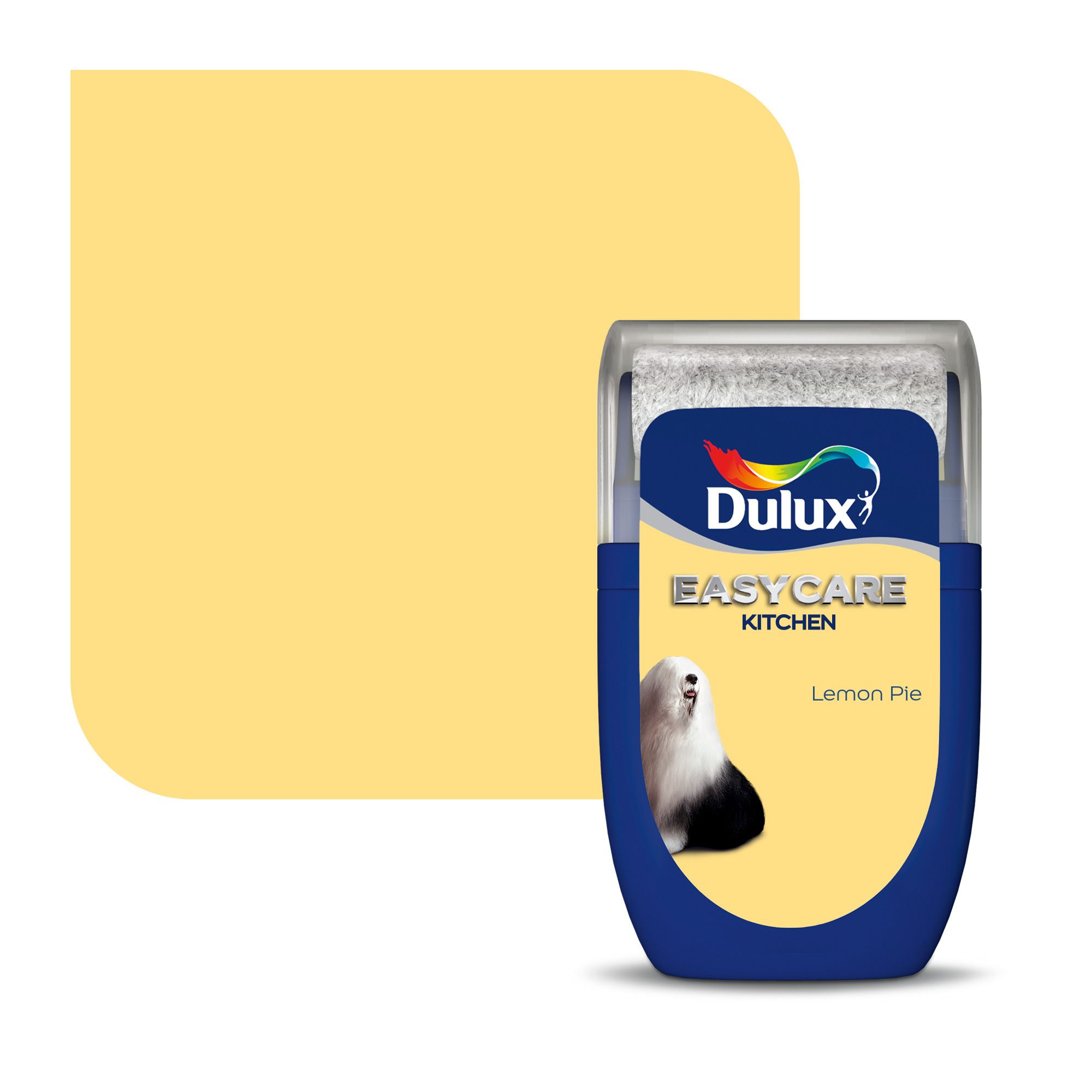 Dulux Easycare Lemon pie Matt Emulsion paint, 30ml