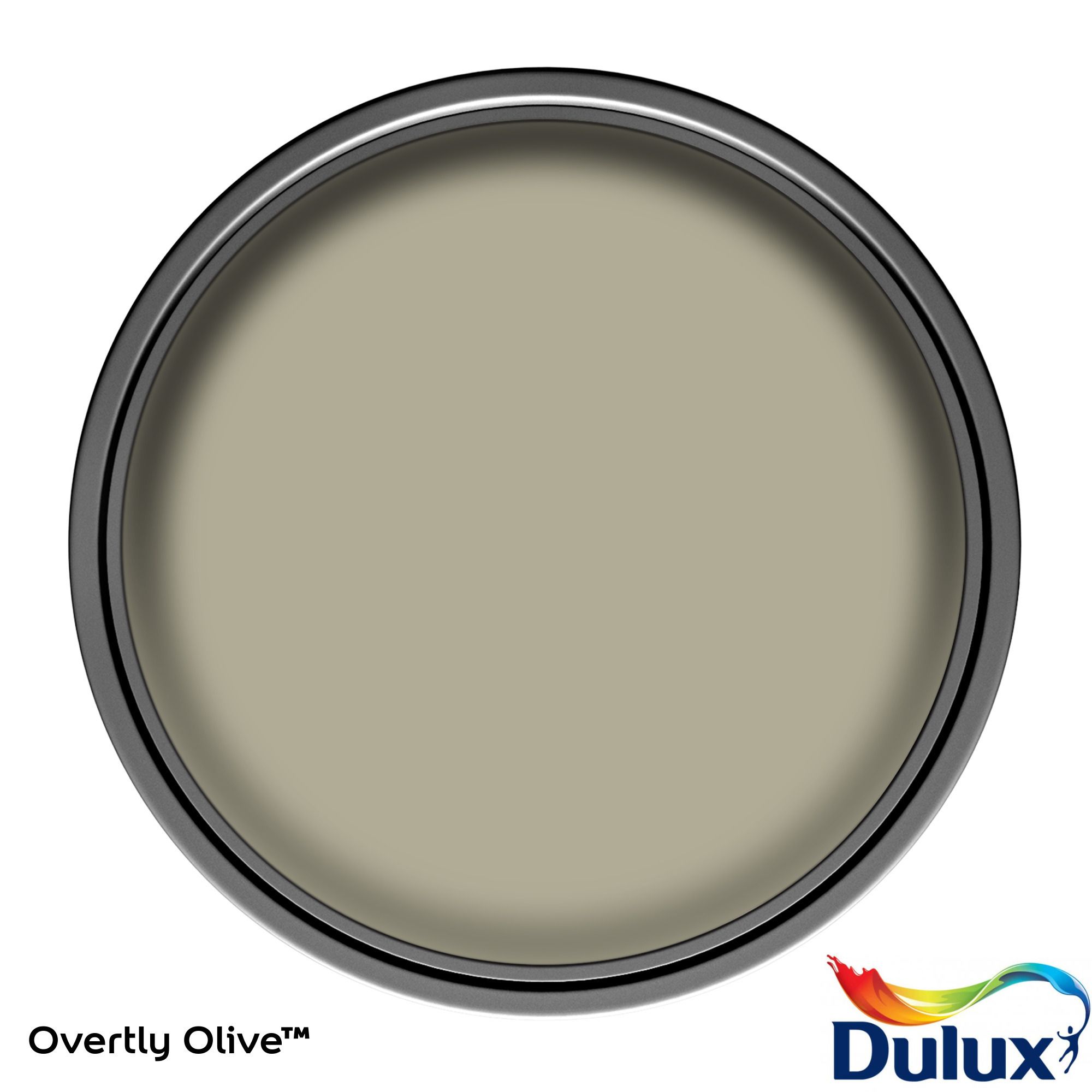 Buy Dulux Easycare Overtly Olive Matt Wall paint, 5L | DIY at B&Q
