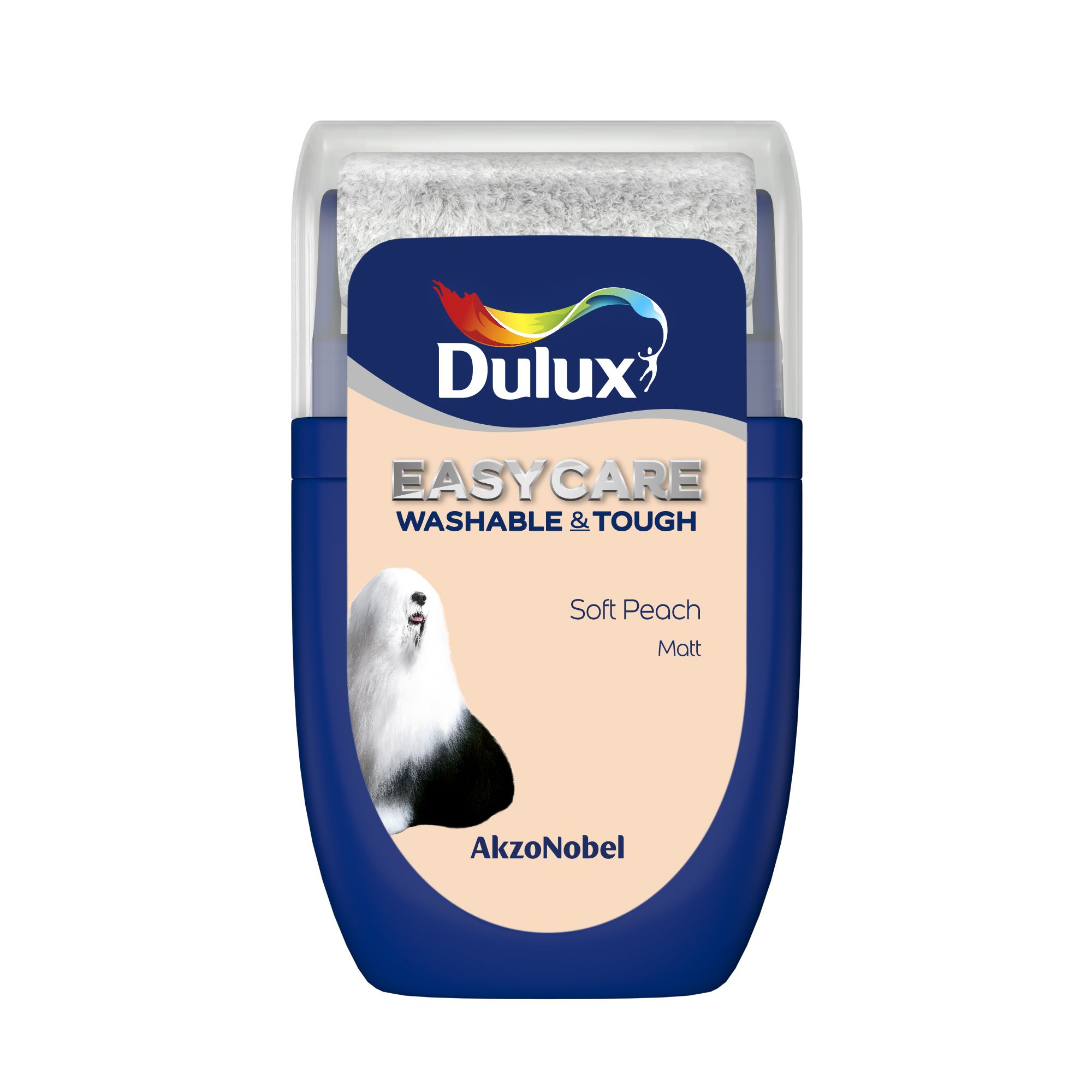Dulux Easycare Soft peach Matt Emulsion paint, 30ml | DIY at B&Q