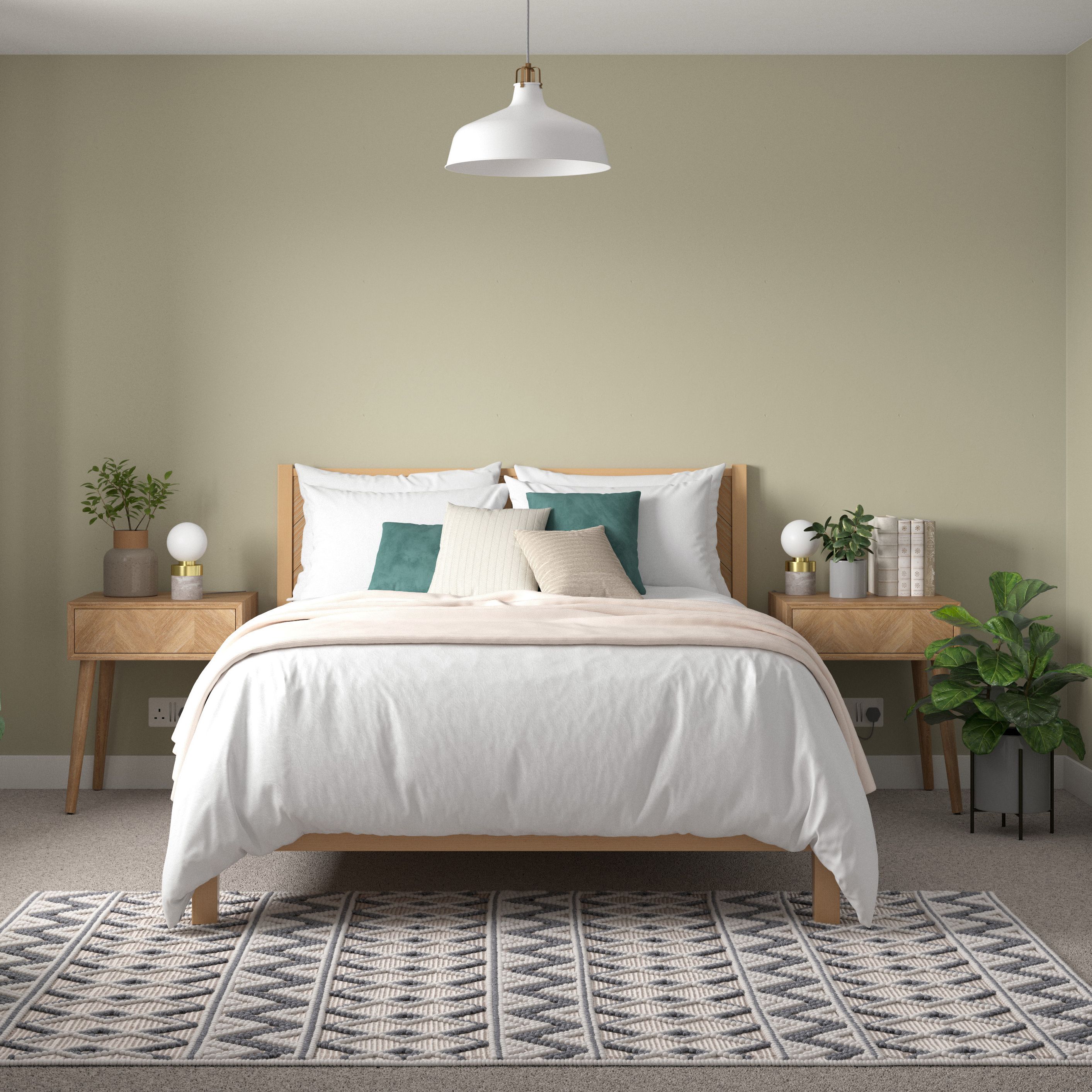 Dulux Easycare Washable & Tough Overtly olive Matt Wall & ceiling ...