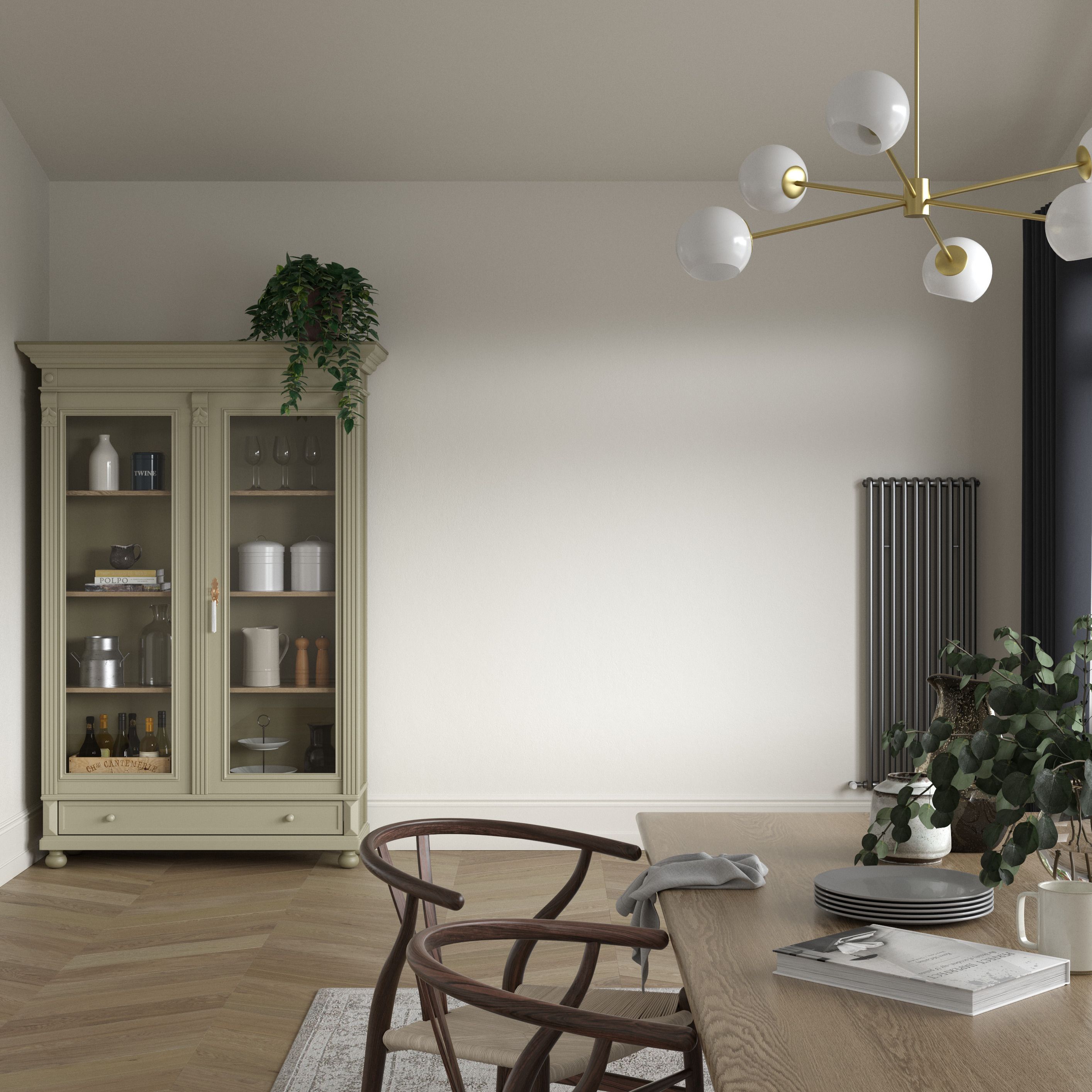 Dulux Heritage Ash White Velvet matt Wall paint, 2.5L