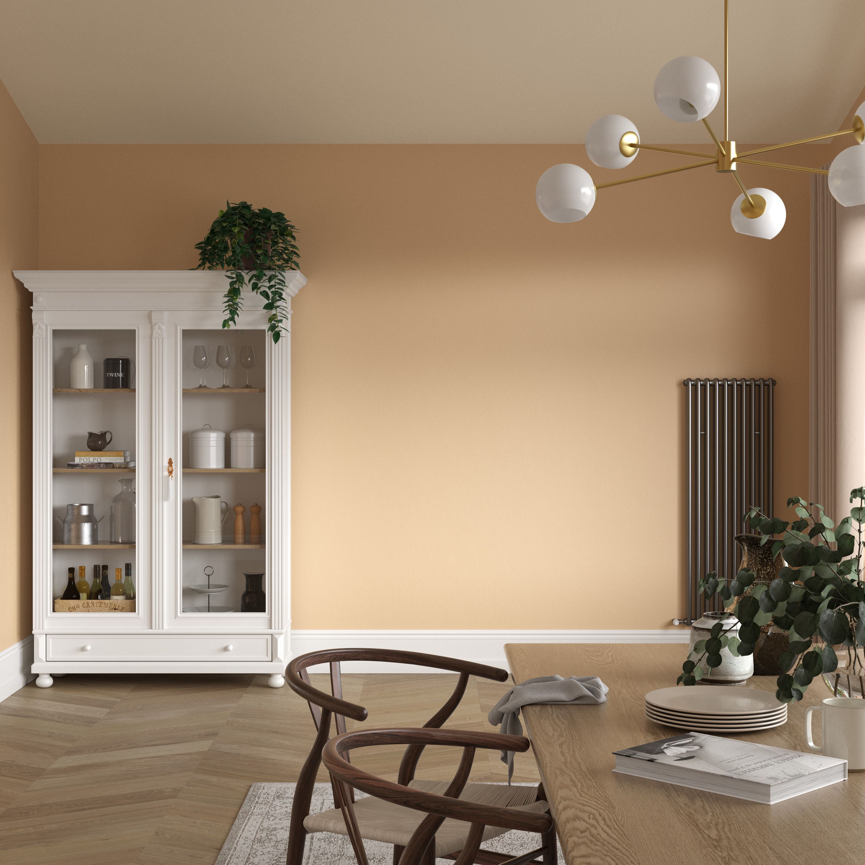 Dulux Heritage Buff Velvet matt Wall paint, 2.5L