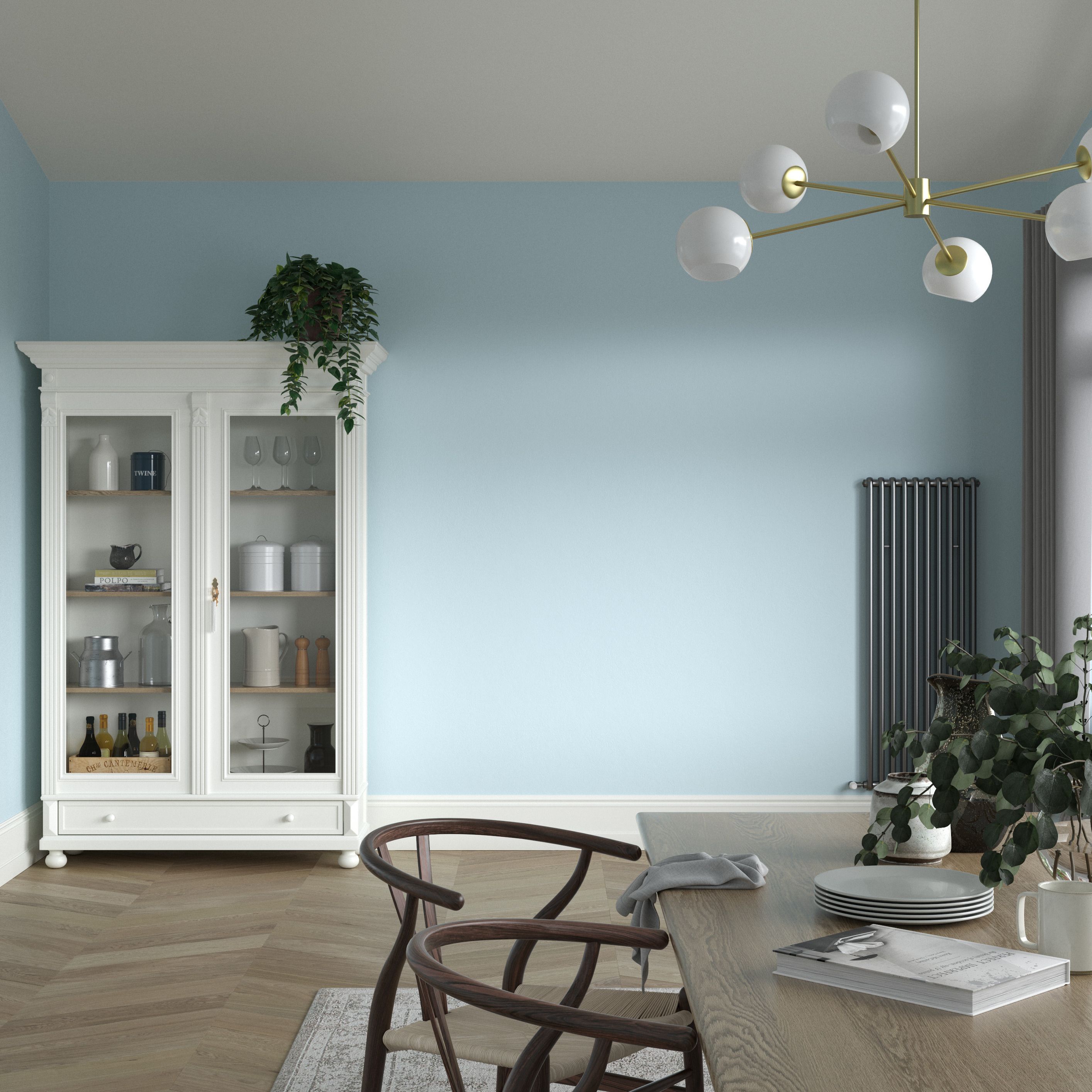 Dulux Heritage Copenhagen Blue Velvet matt Wall paint, 2.5L