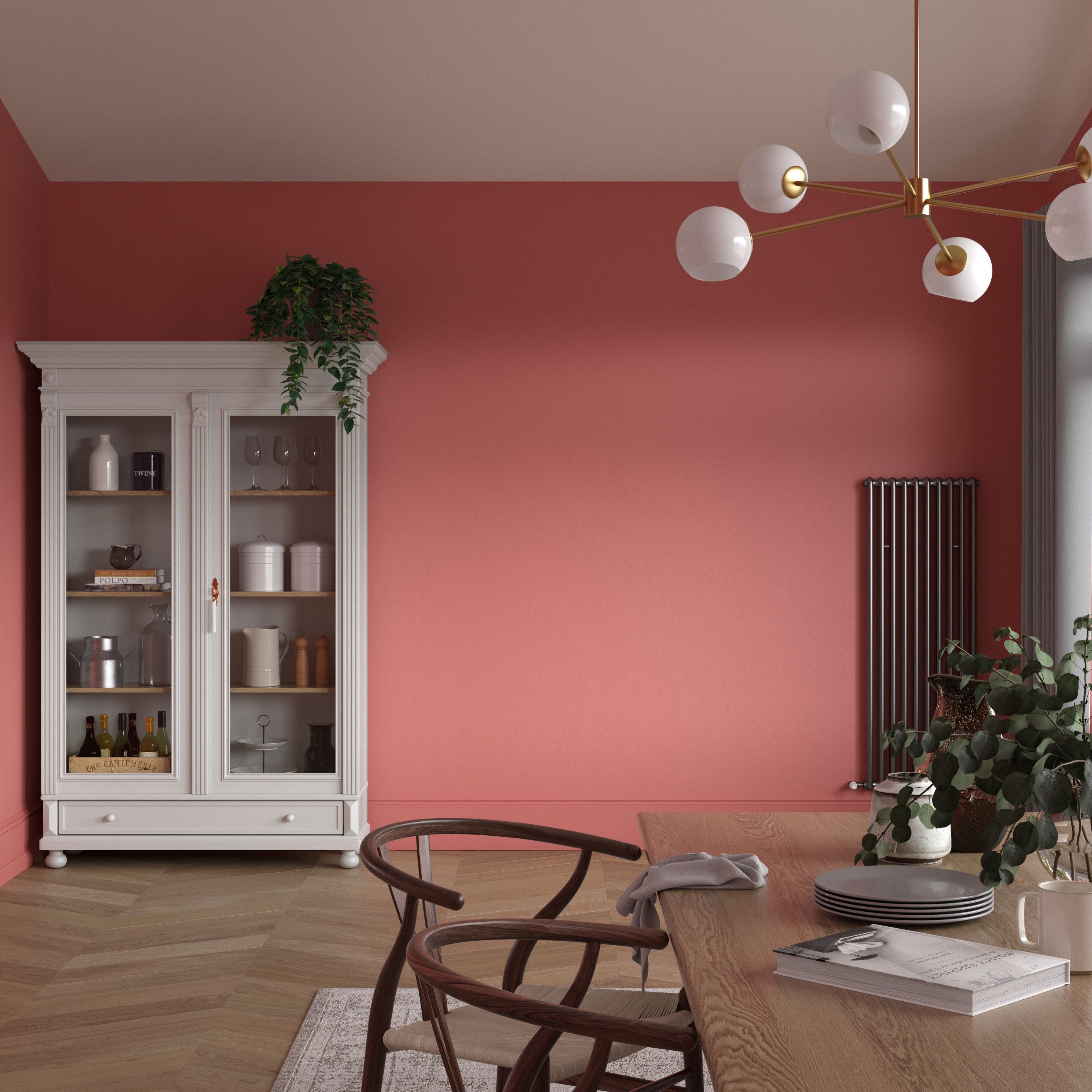 Dulux Heritage Coral Pink Velvet matt Wall paint, 2.5L