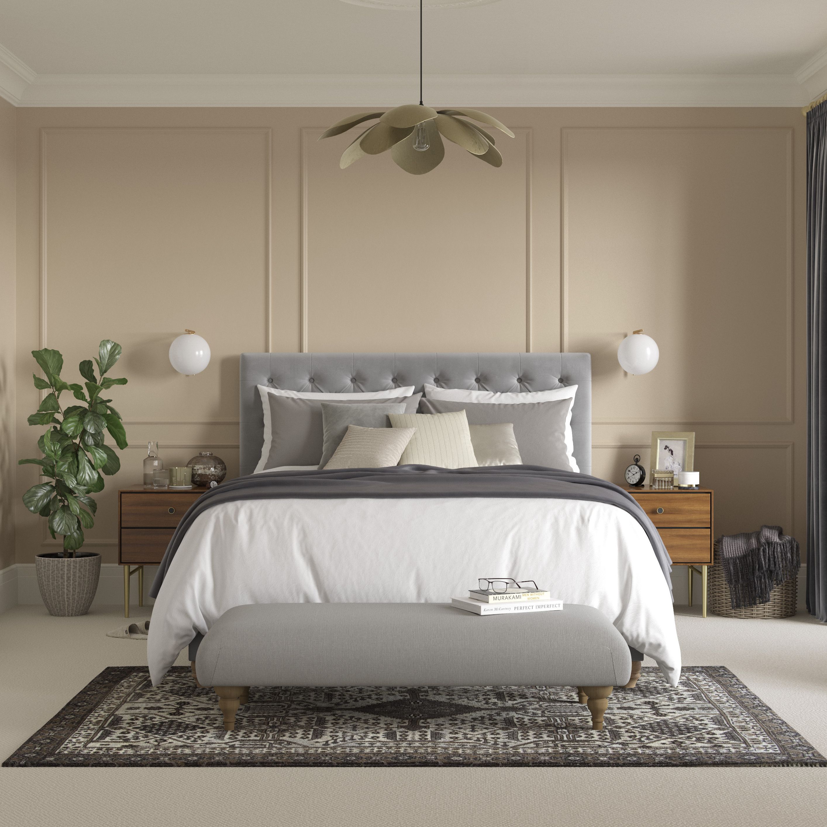 Dulux Heritage Dark Stone Velvet matt Wall paint, 2.5L