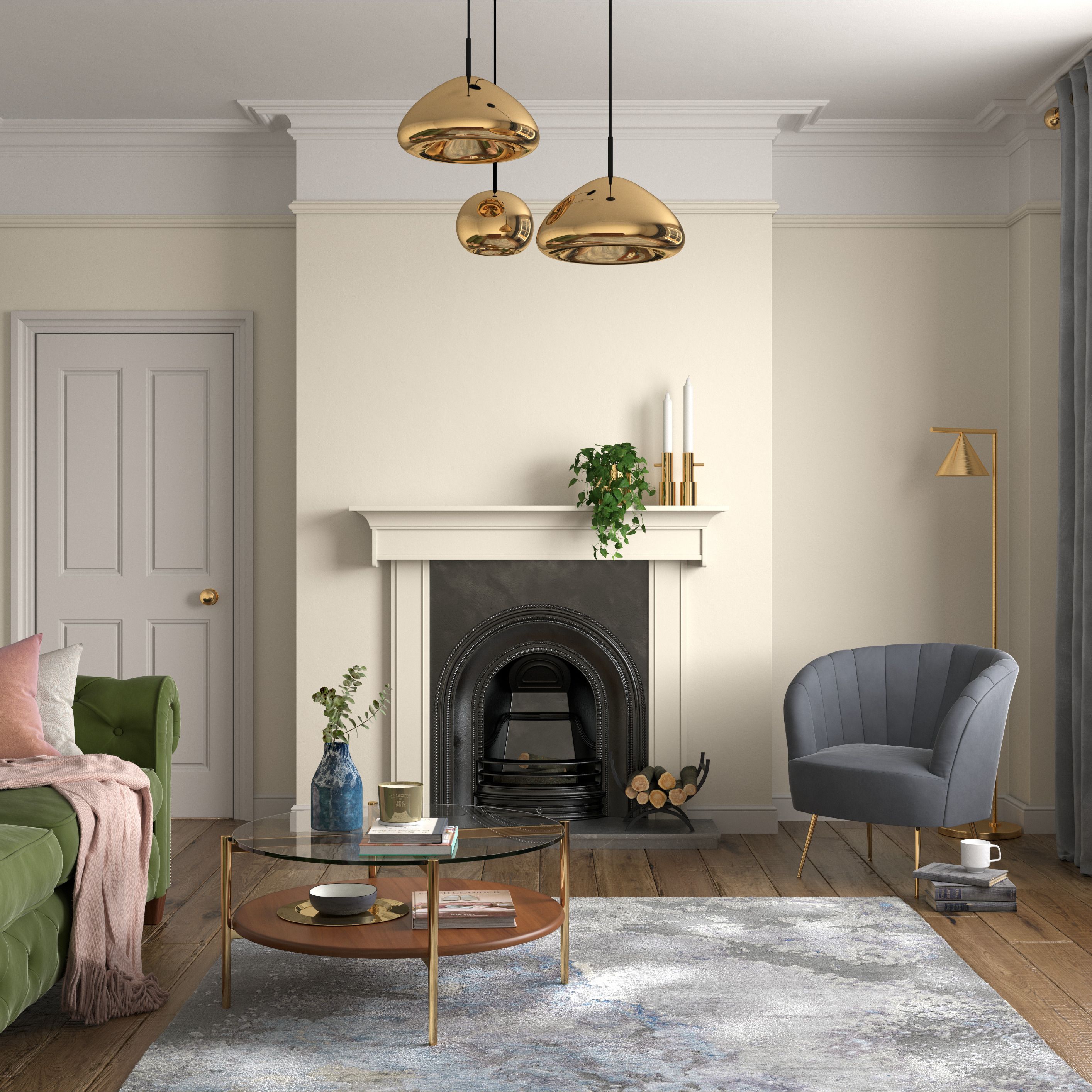 Dulux Heritage DH Linen Colour Eggshell Metal & wood paint, 750ml
