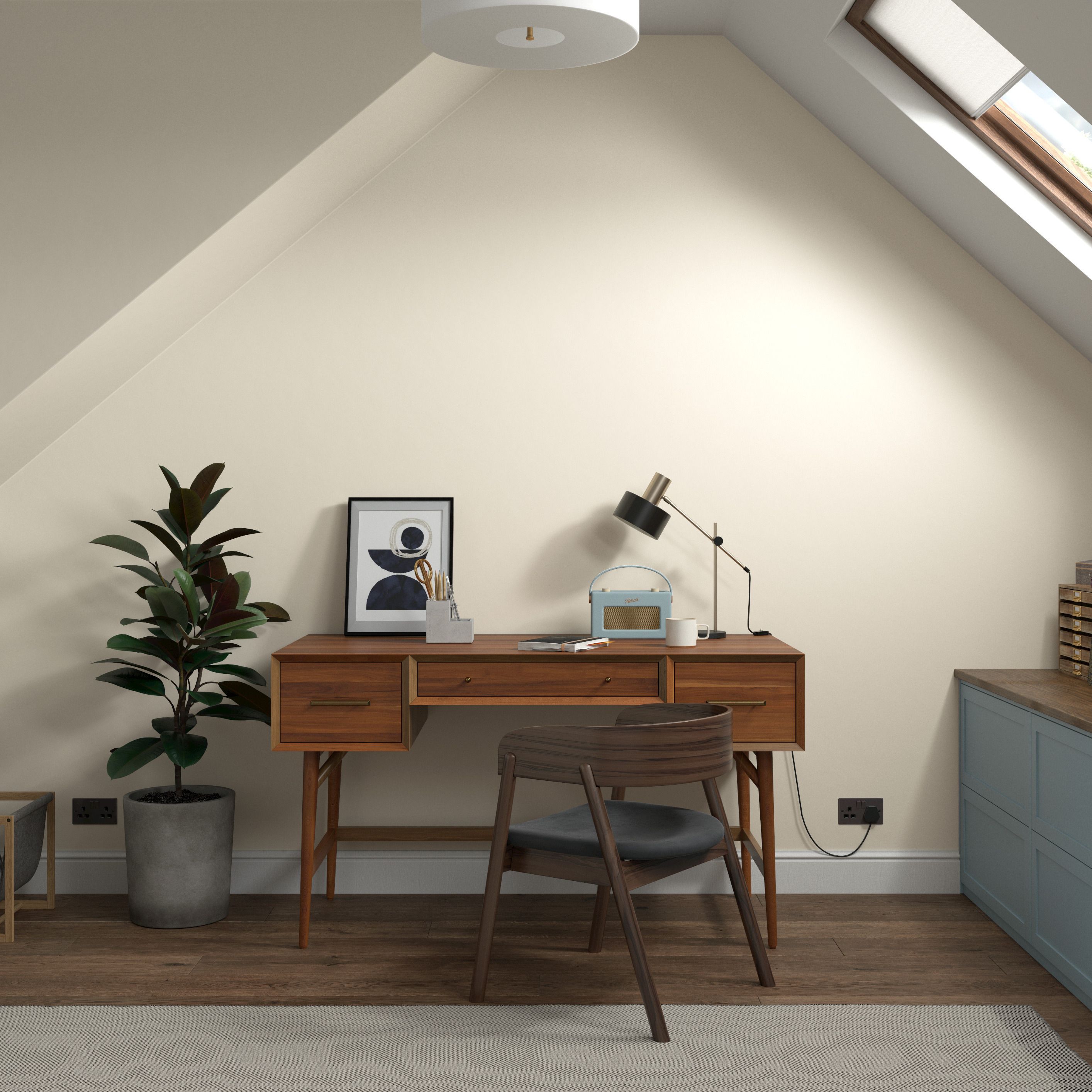 Dulux Heritage DH Linen Colour Eggshell Metal & wood paint, 750ml