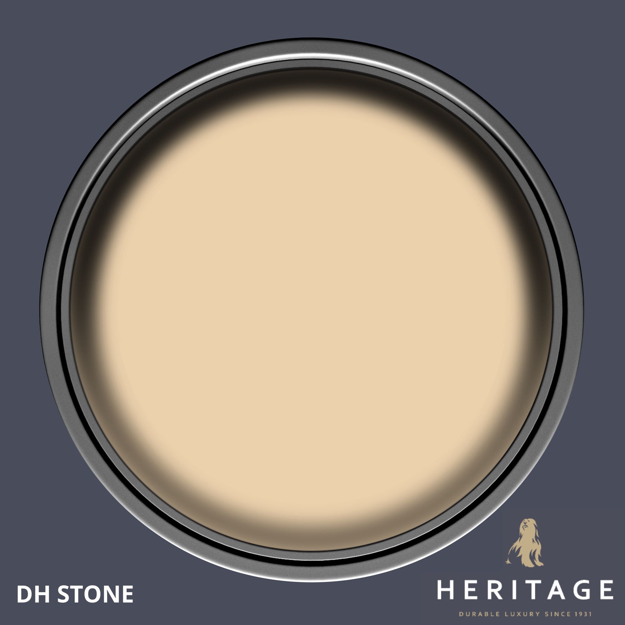 Dulux Heritage DH Stone Velvet matt Wall paint, 2.5L