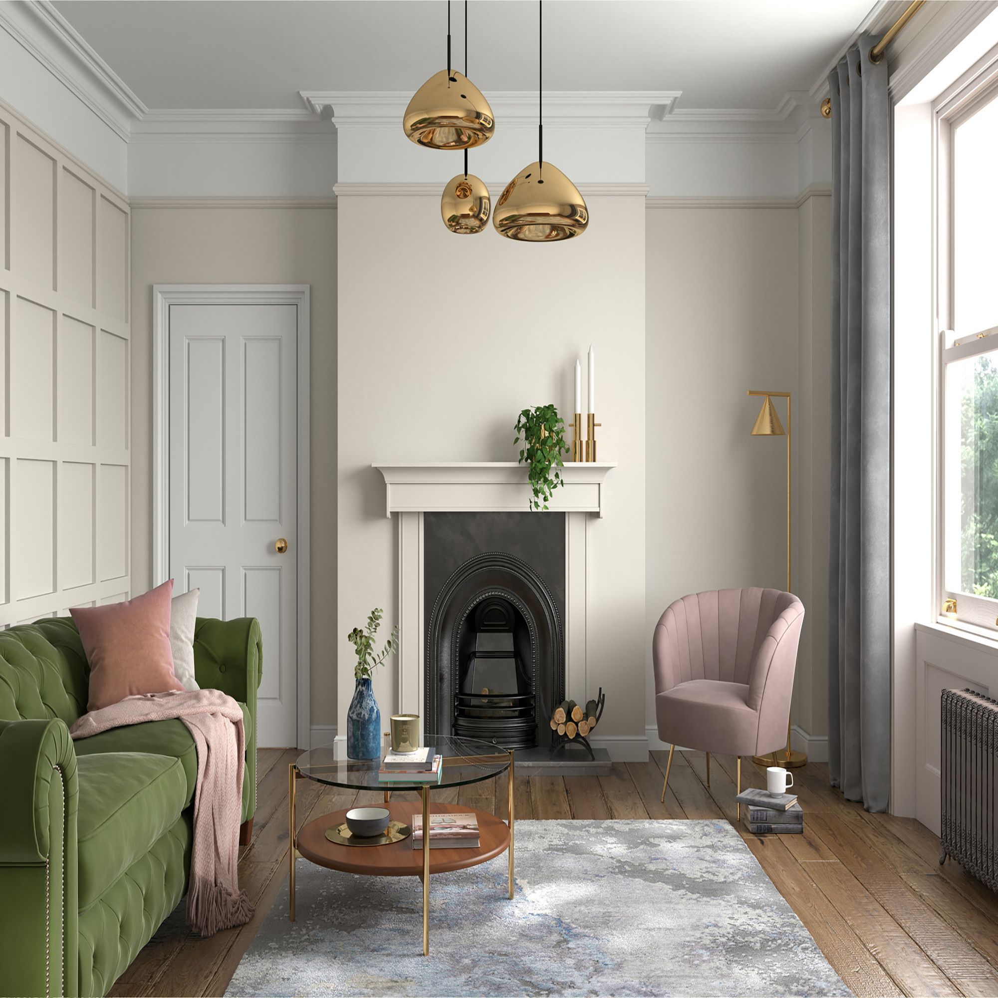 Dulux Heritage Flax Seed Velvet matt Emulsion paint, 5L