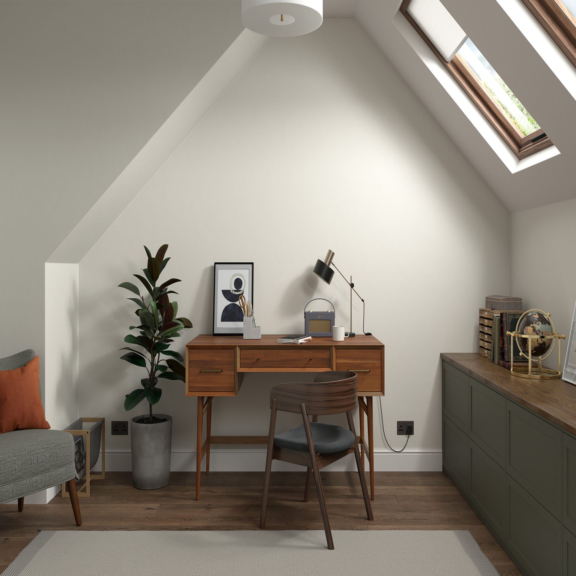 Dulux Heritage Flax Seed Velvet matt Emulsion paint, 5L