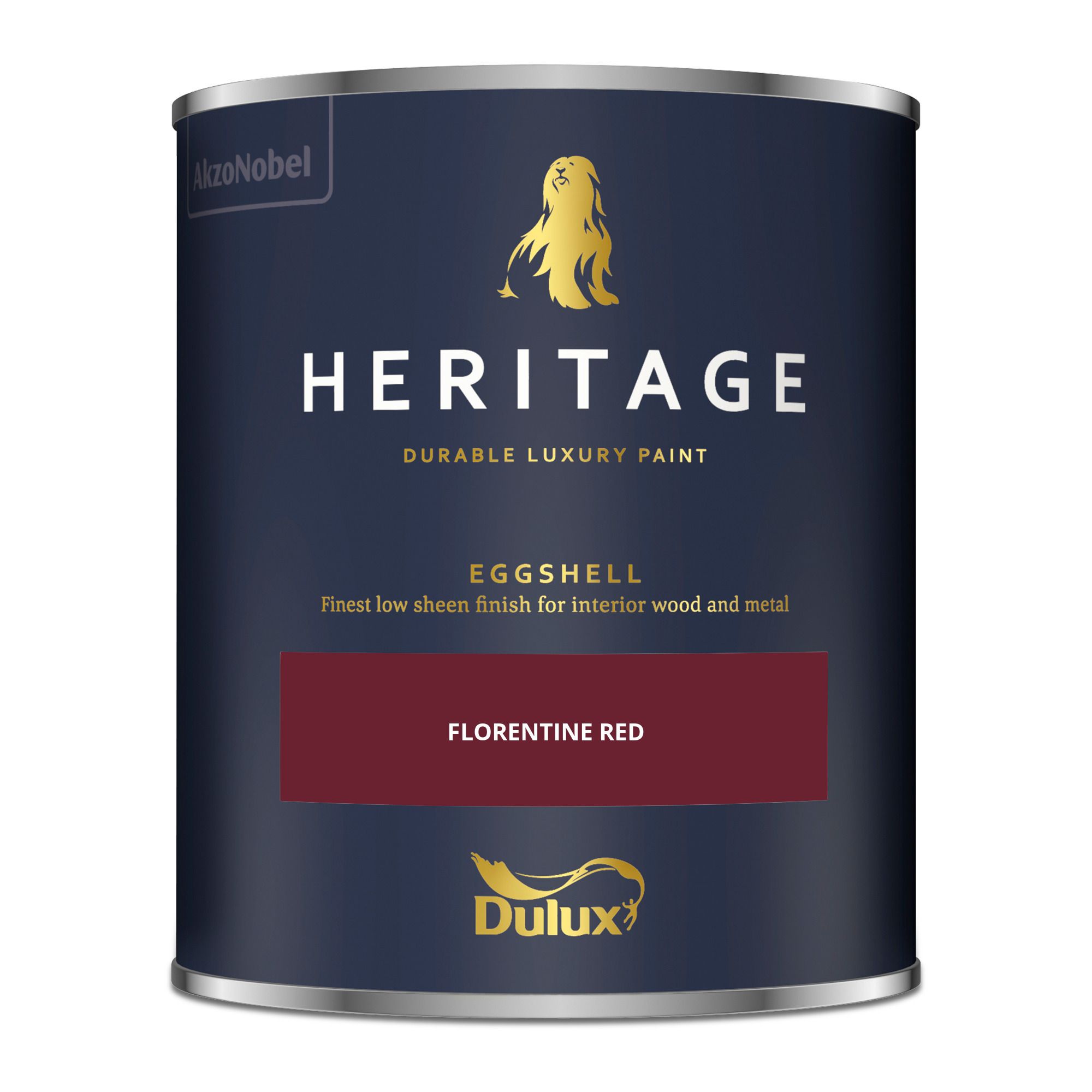 Dulux Heritage Florentine Red Eggshell Multi-surface Wall paint, 750ml