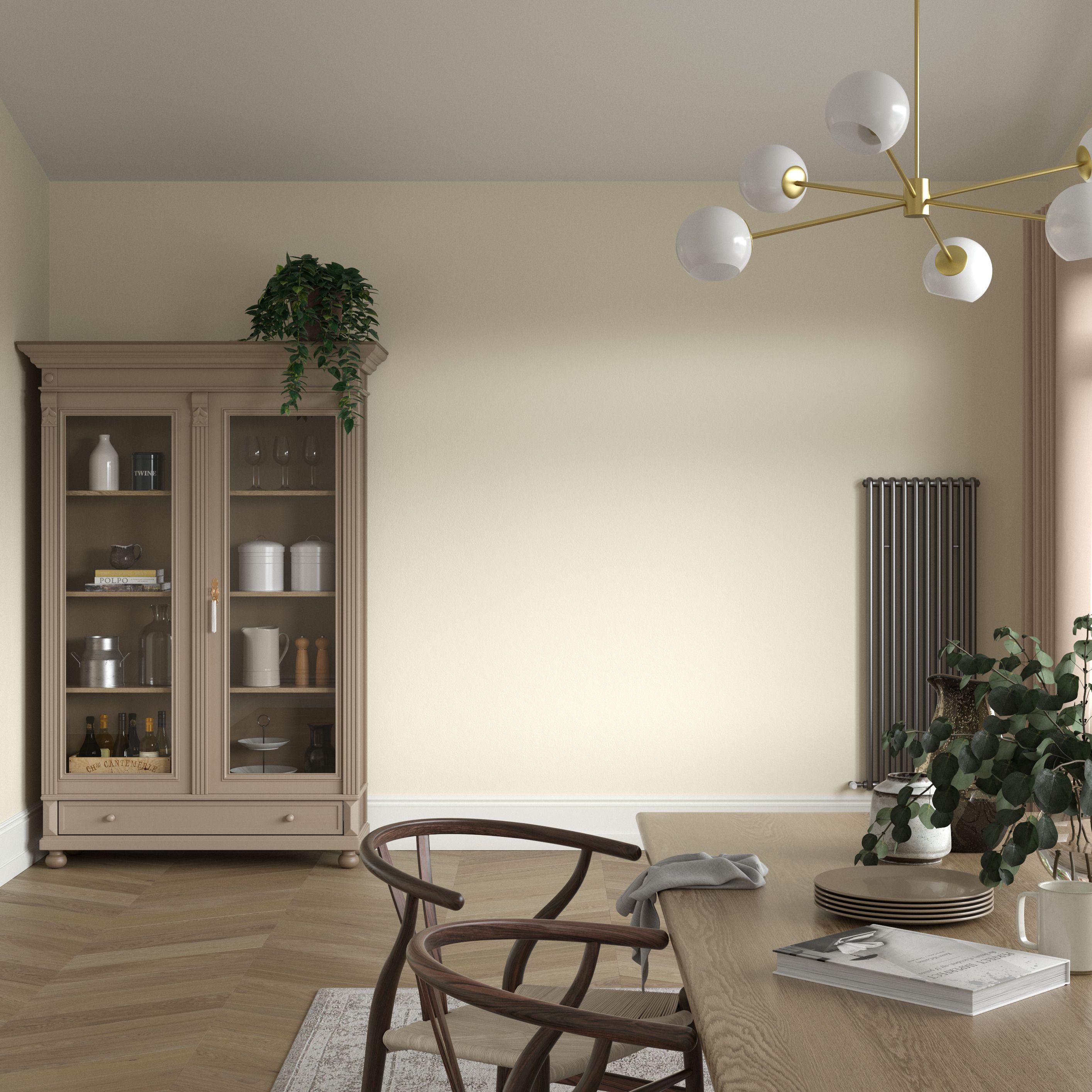 Dulux Heritage Fresh Flour Eggshell Multi-surface Wall paint, 750ml