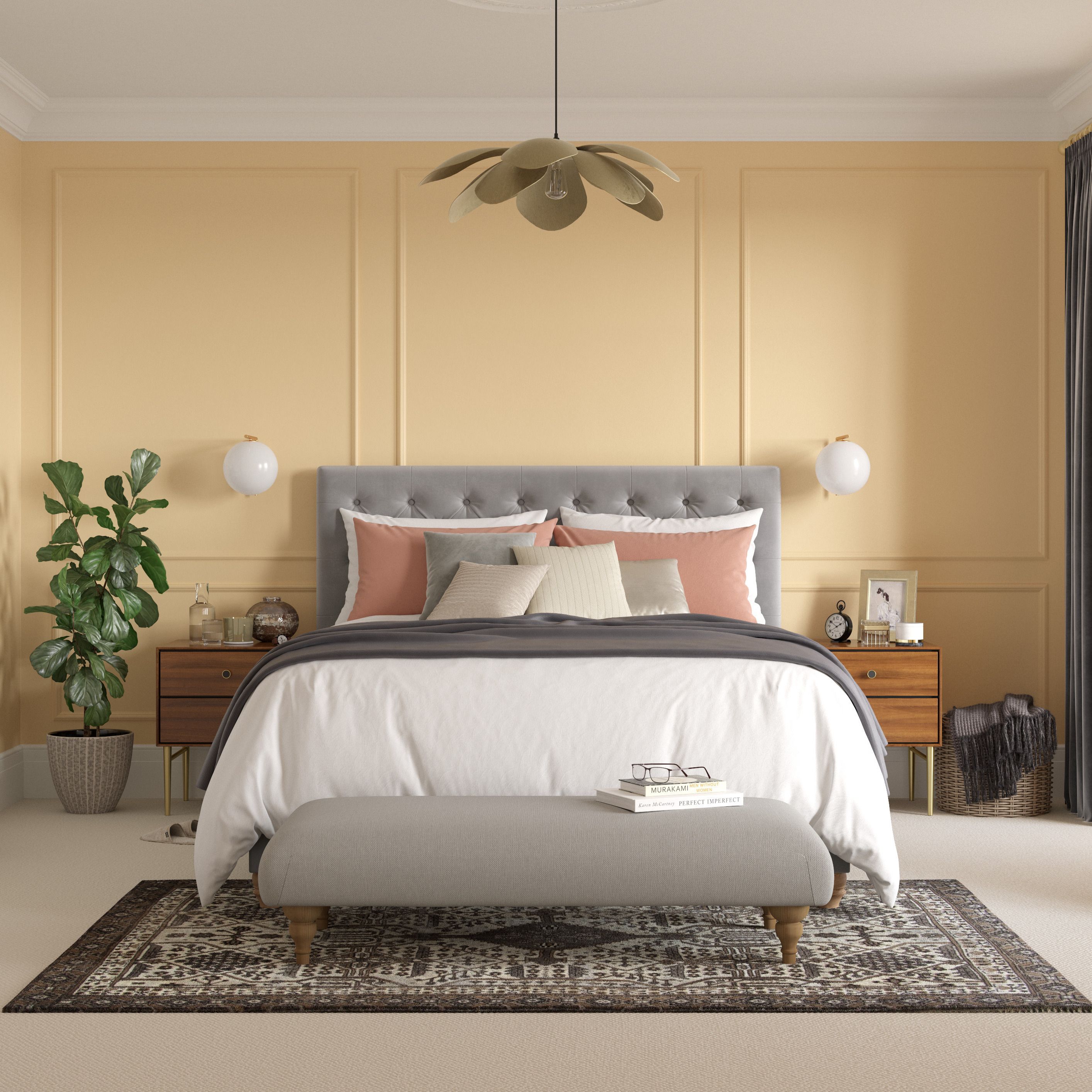 Dulux Heritage Golden Ivory Eggshell Multi-surface Wall paint, 750ml