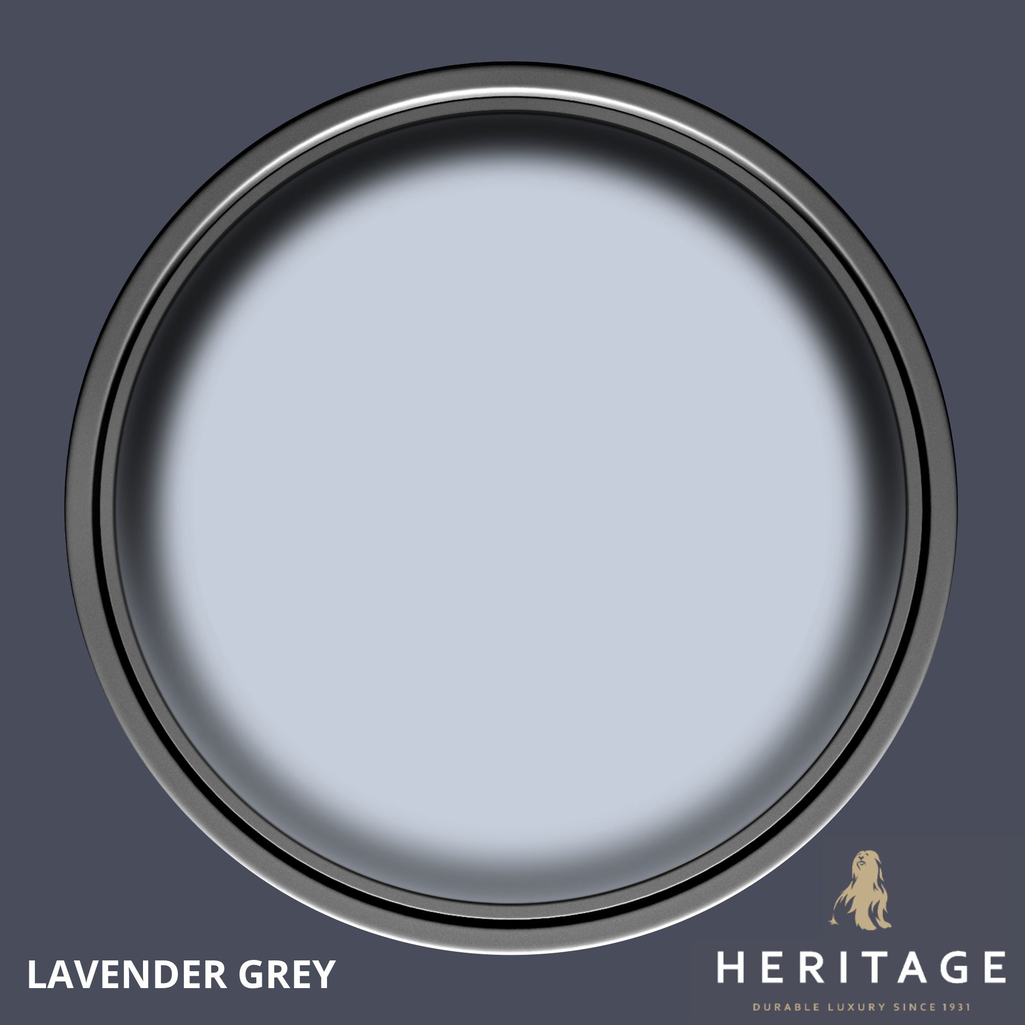 Dulux Heritage Lavender Grey Velvet matt Wall paint, 2.5L
