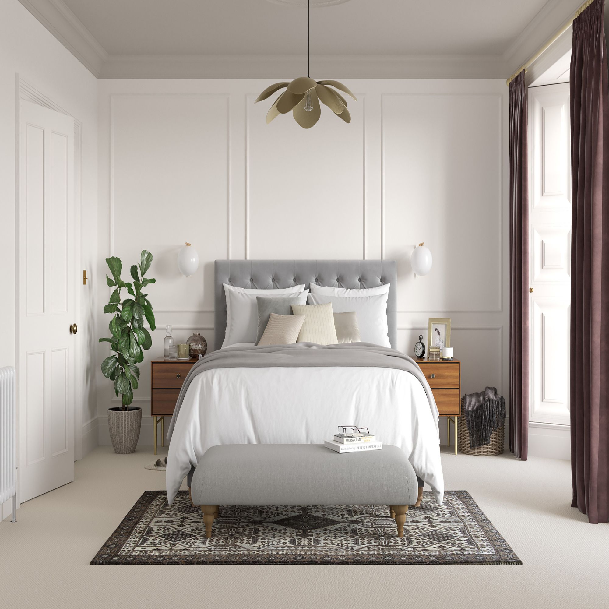 Dulux Heritage Linen White Velvet matt Emulsion paint, 5L