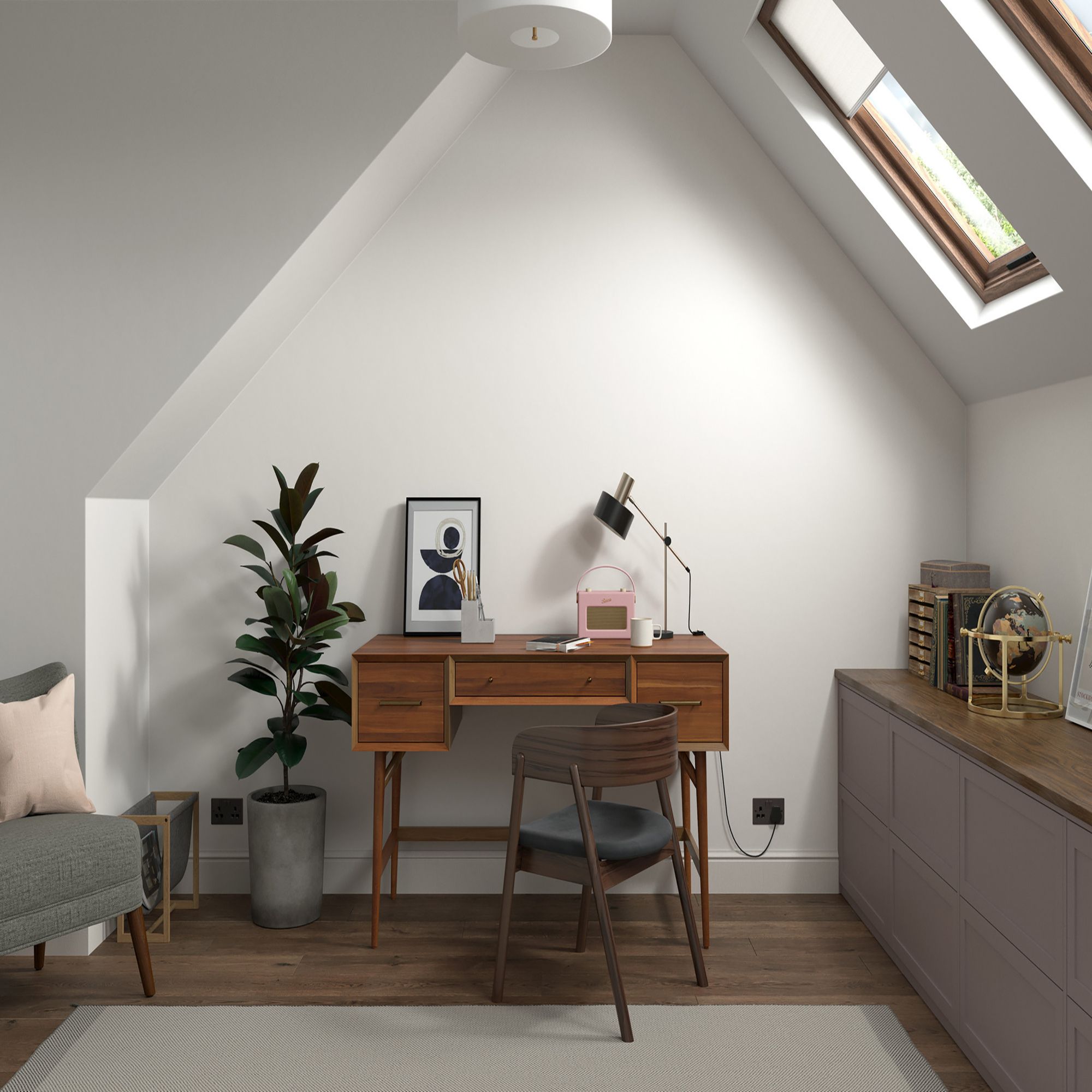 Dulux Heritage Linen White Velvet matt Emulsion paint, 5L