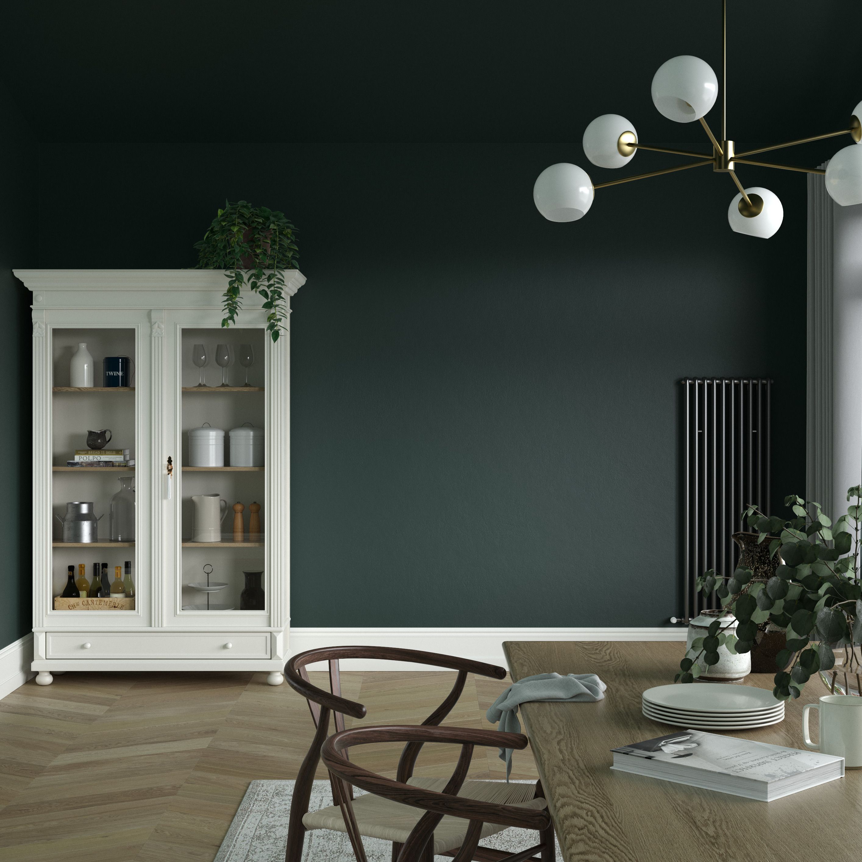 Dulux Heritage Mallard Green Velvet matt Wall paint, 2.5L