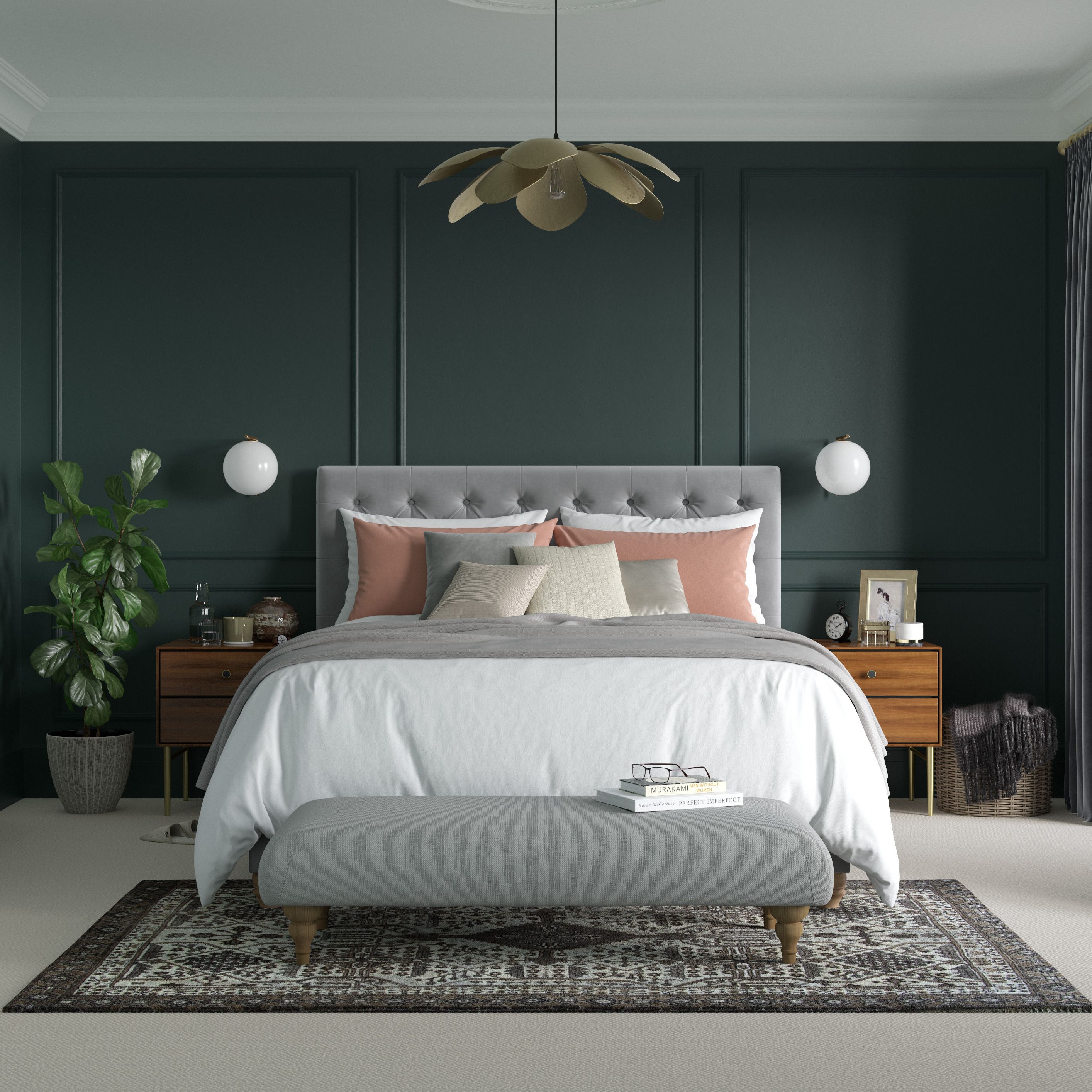 Dulux Heritage Mallard Green Velvet matt Wall paint, 2.5L