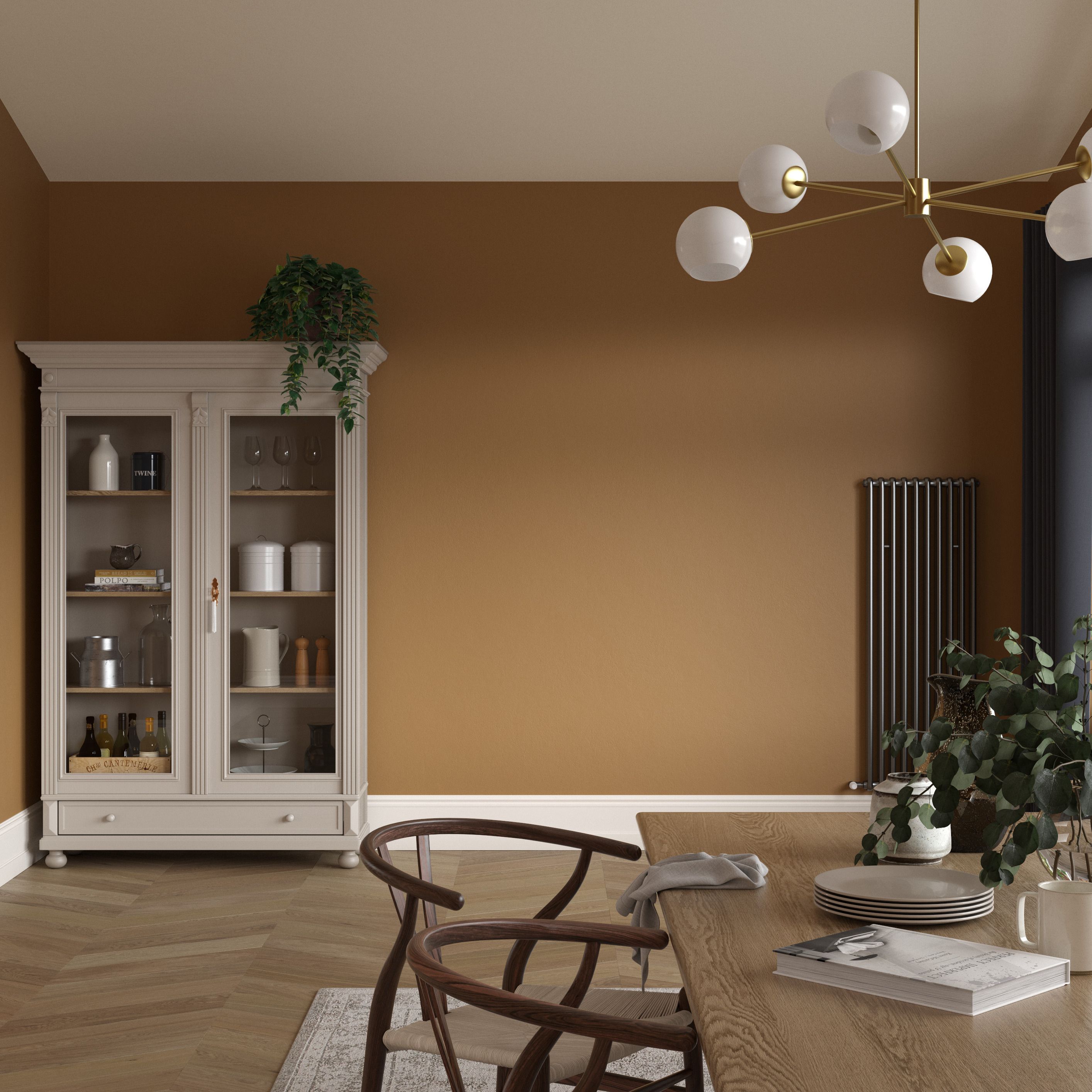 Dulux Heritage Masters Gold Eggshell Multi-surface Wall paint, 750ml