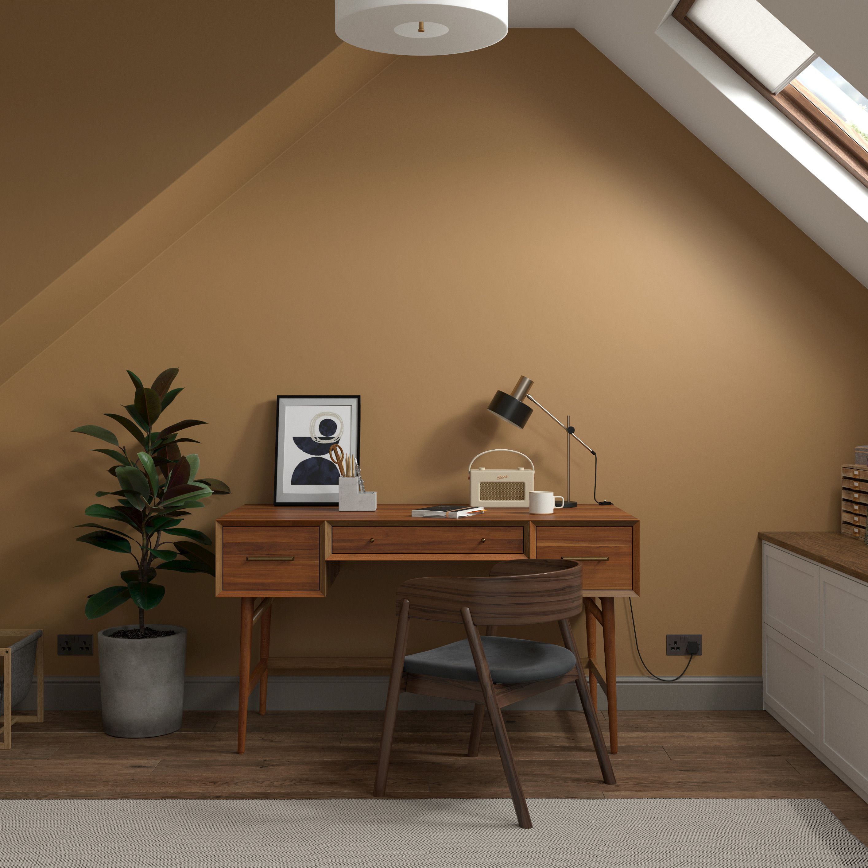 Dulux Heritage Masters Gold Velvet matt Wall paint, 2.5L