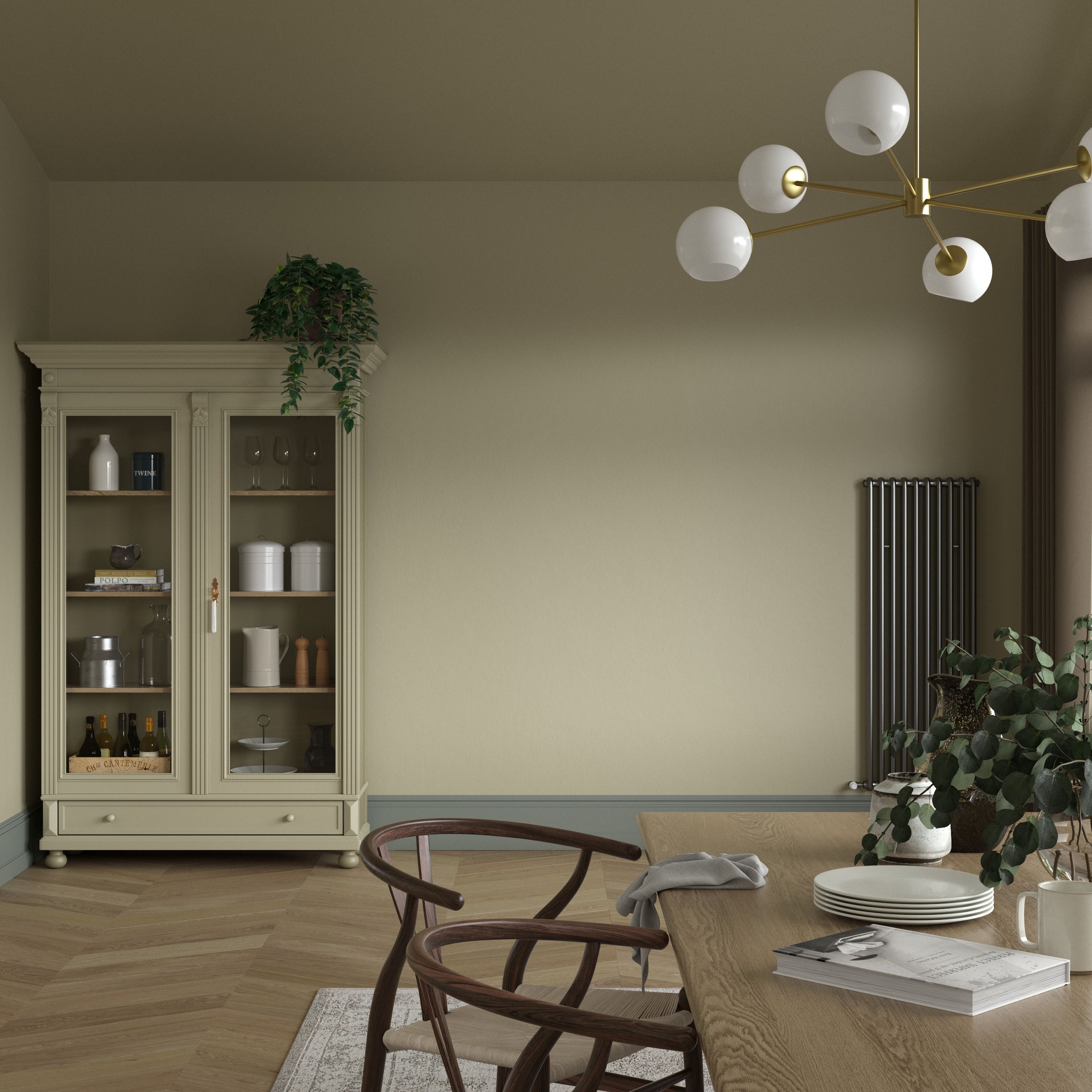 Dulux Heritage Olive Tree Velvet matt Wall paint, 2.5L