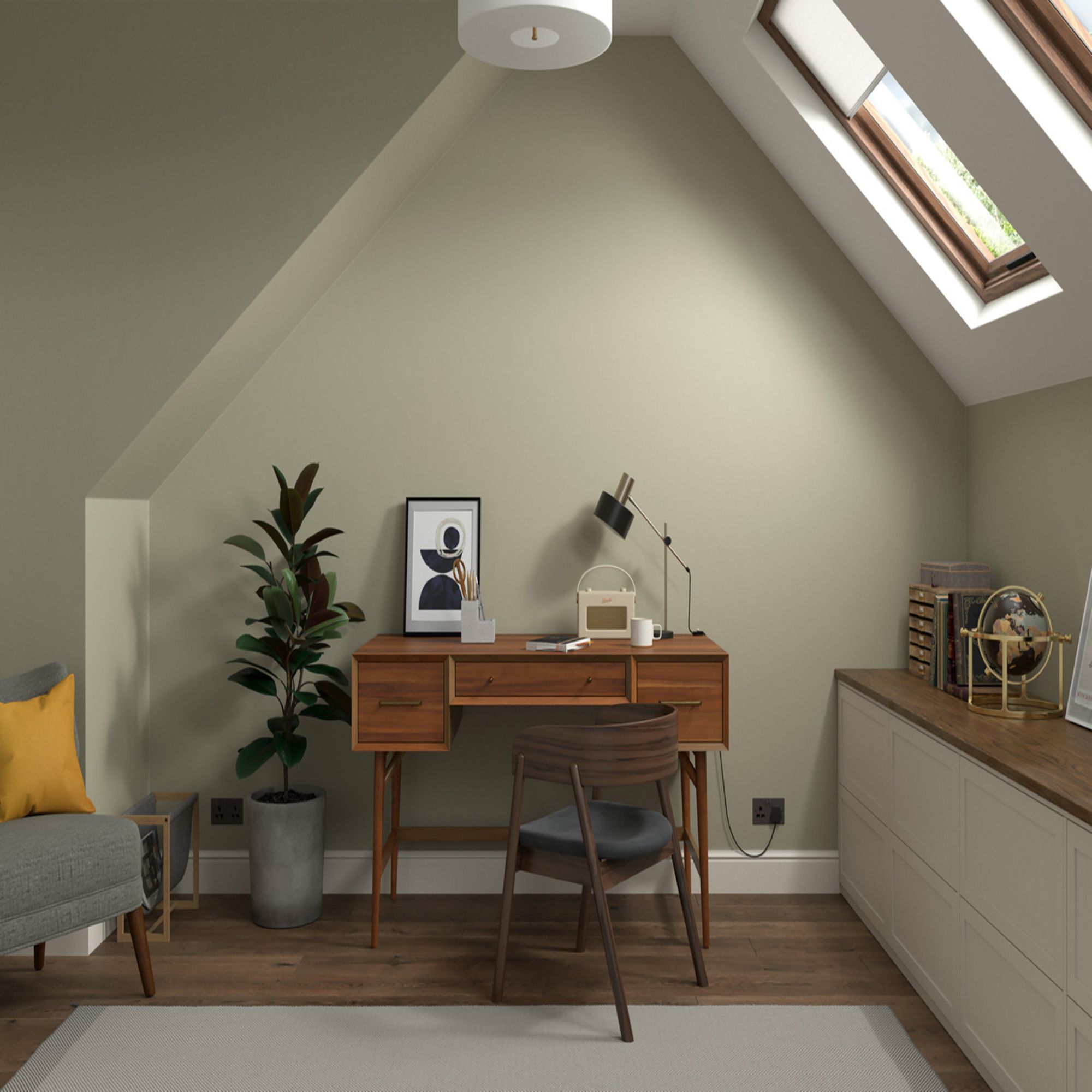 Dulux Heritage Olive Tree Velvet matt Wall paint, 2.5L