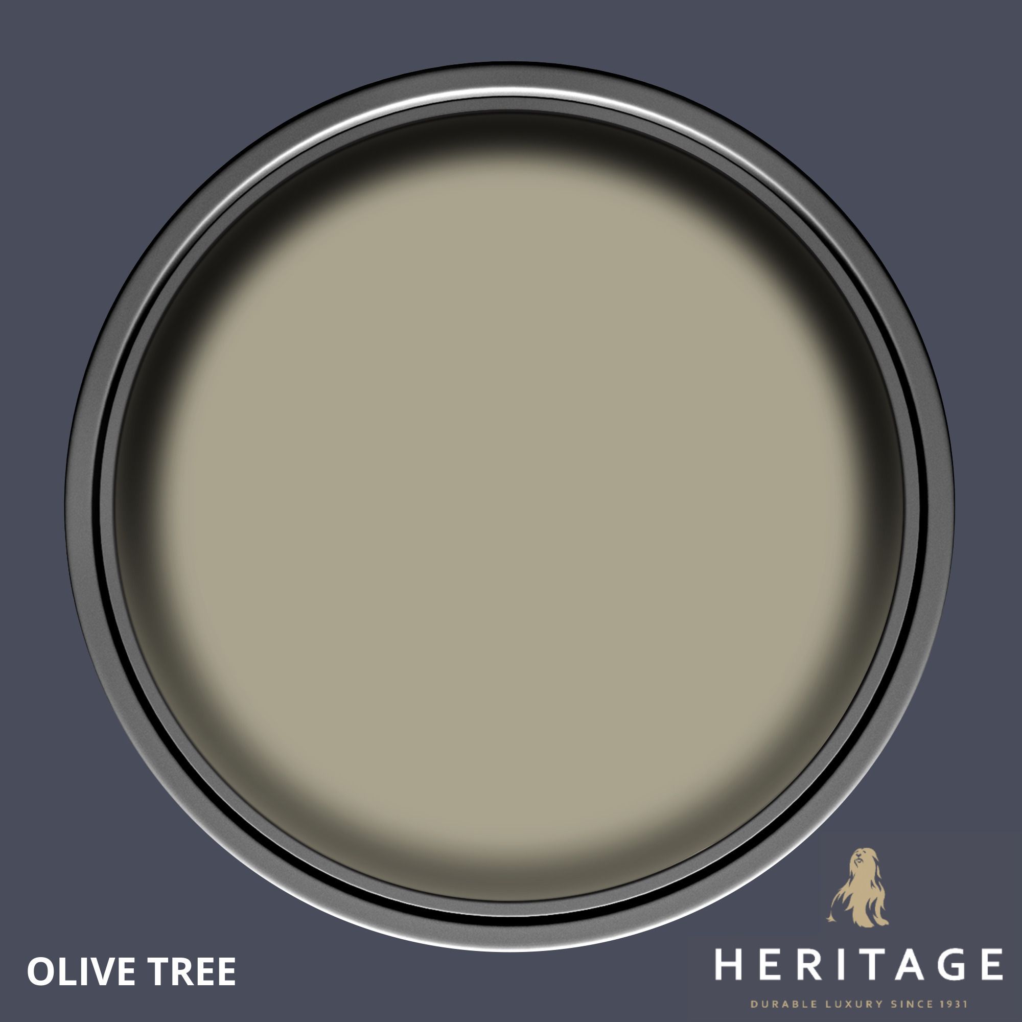 Dulux Heritage Olive Tree Velvet matt Wall paint, 2.5L