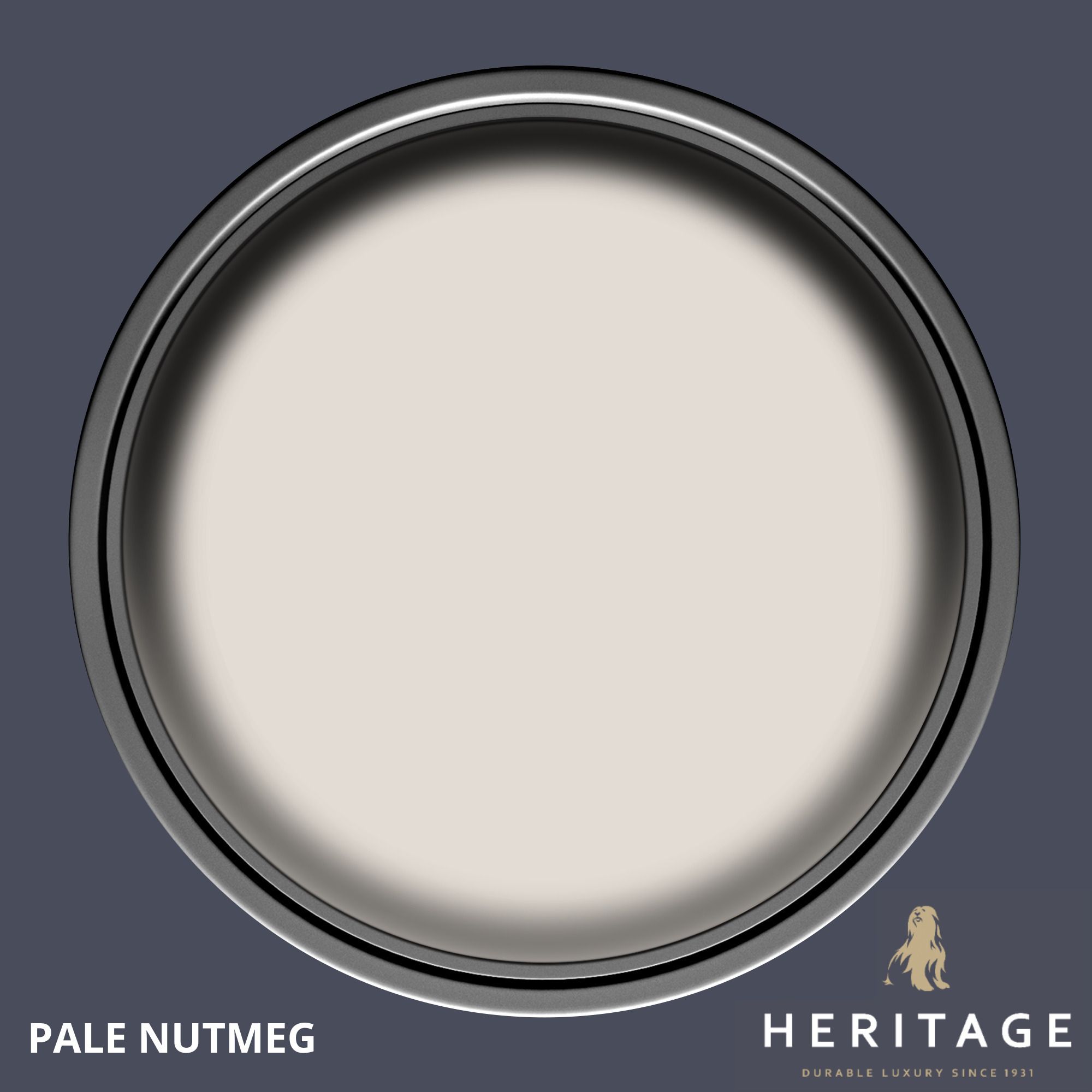 Dulux Heritage Pale Nutmeg Eggshell Multi-surface Wall paint, 750ml