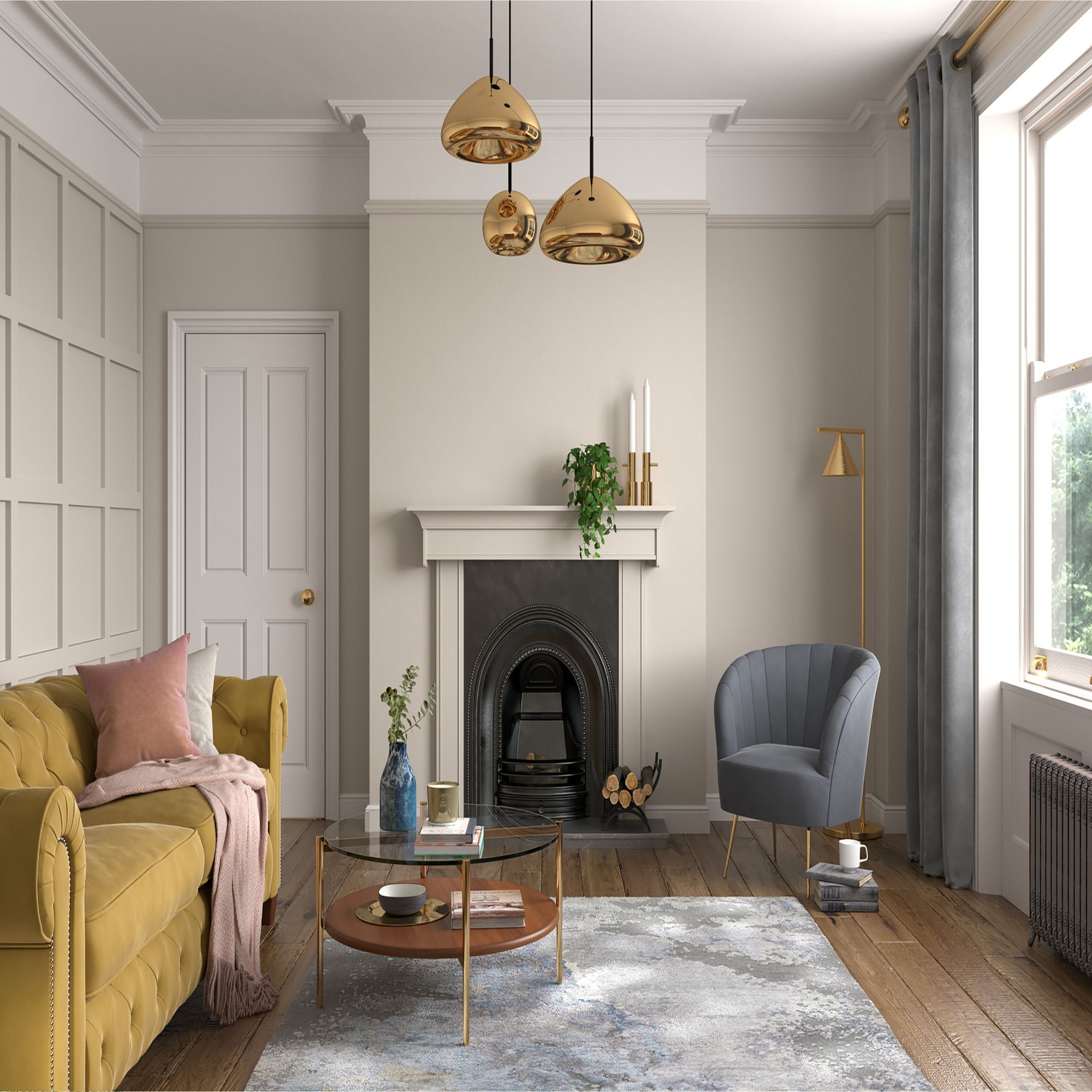 Dulux Heritage Pale Walnut Velvet matt Emulsion paint, 5L