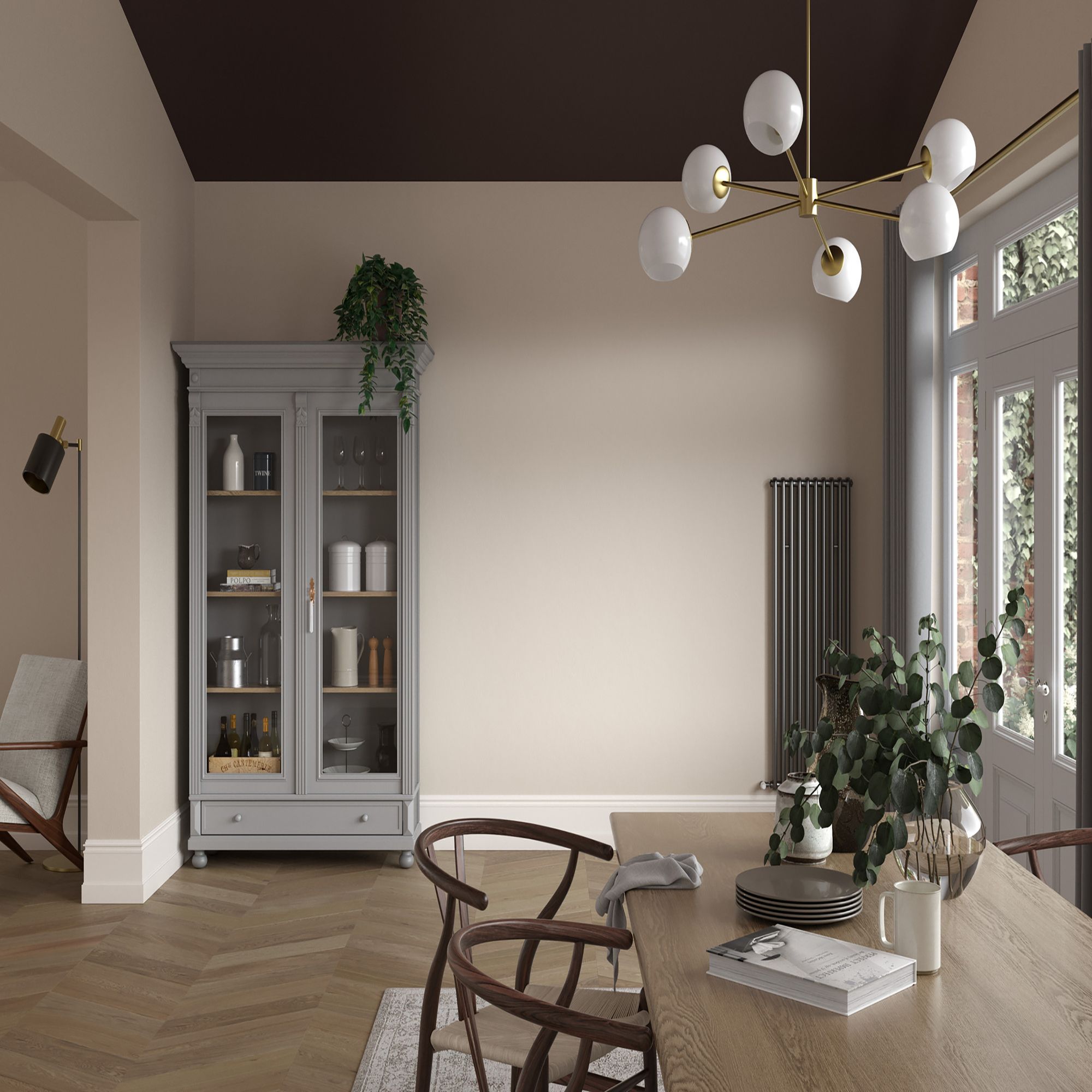 Dulux Heritage Pale Walnut Velvet matt Emulsion paint, 5L