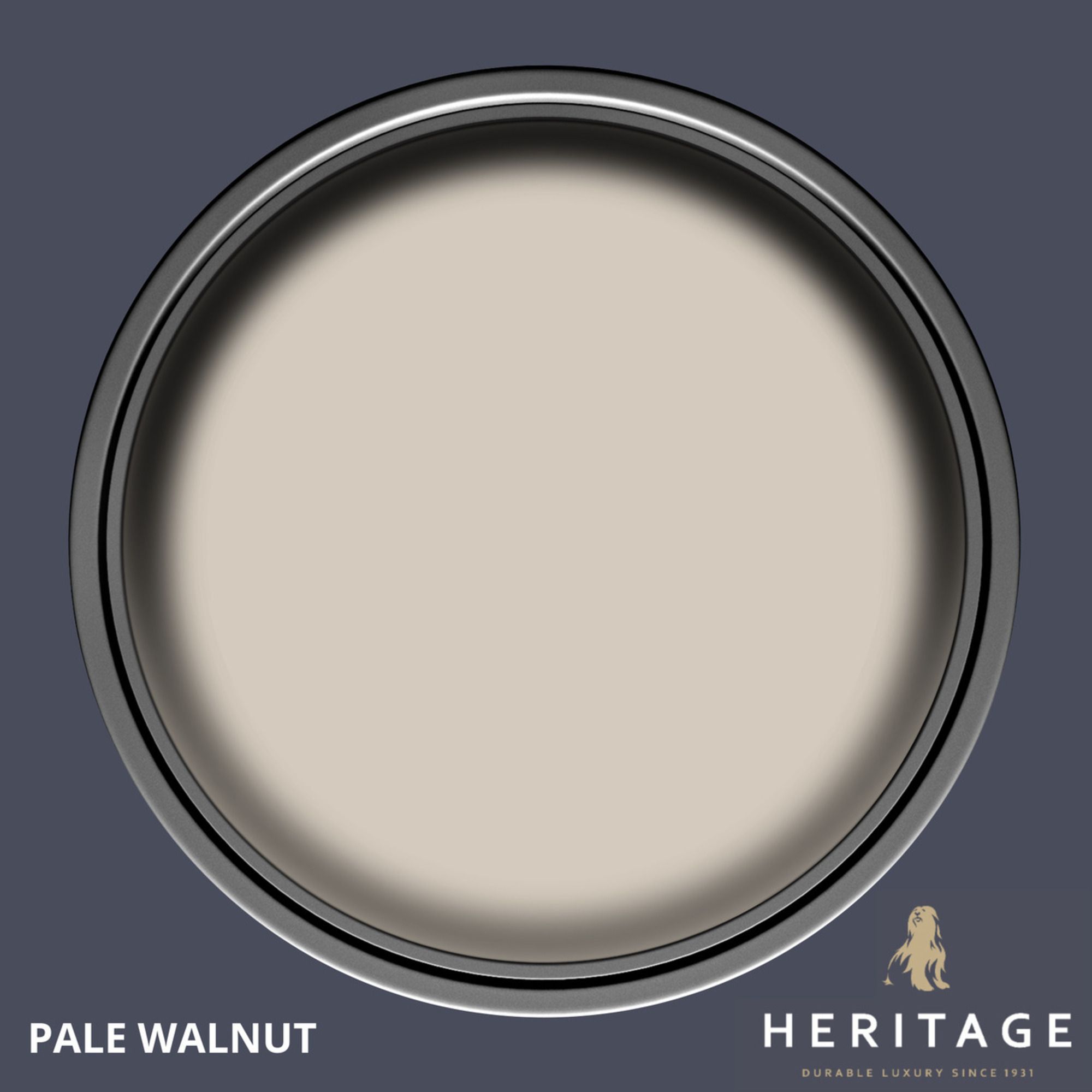 Dulux Heritage Pale Walnut Velvet matt Emulsion paint, 5L