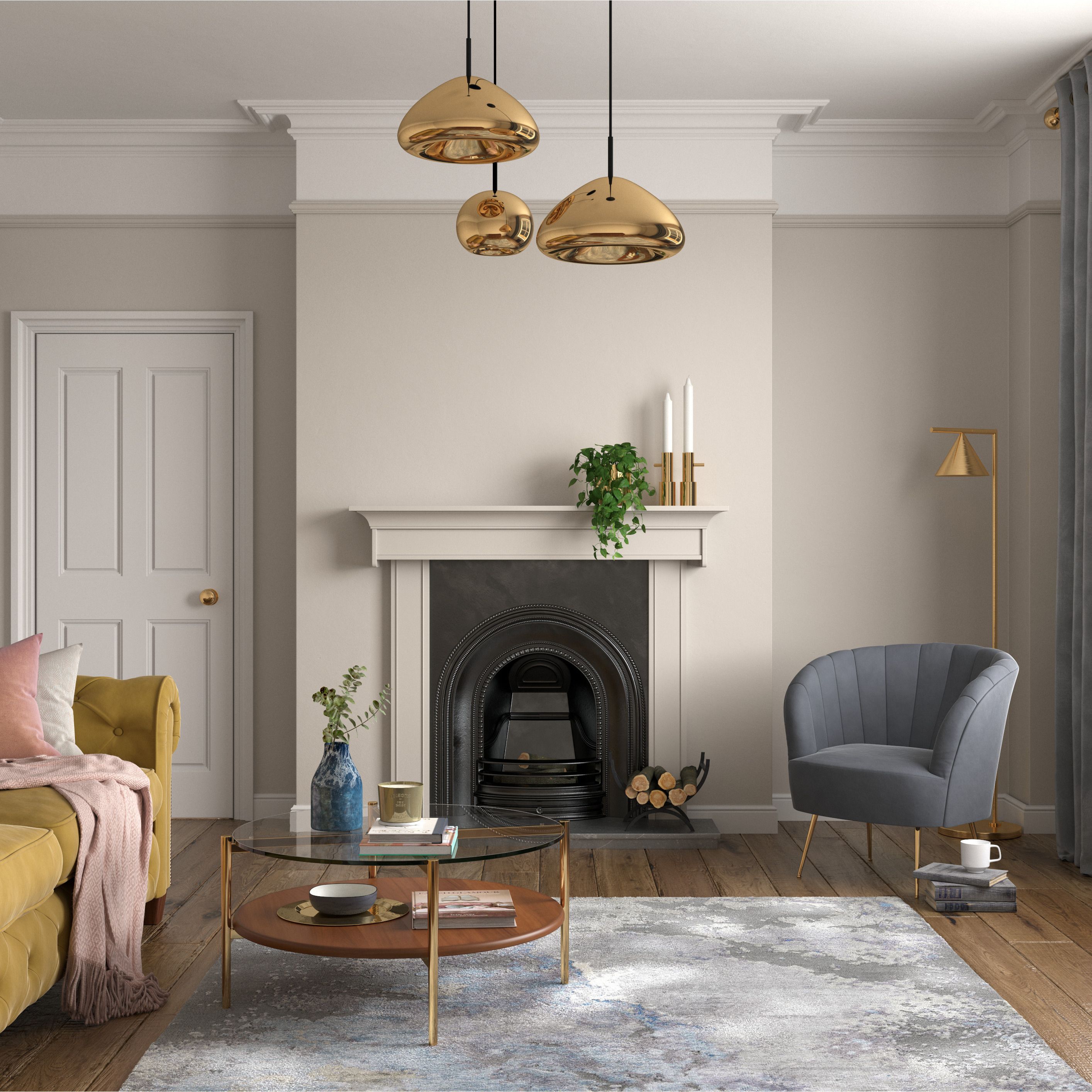Dulux Heritage Pale Walnut Velvet matt Wall paint, 2.5L